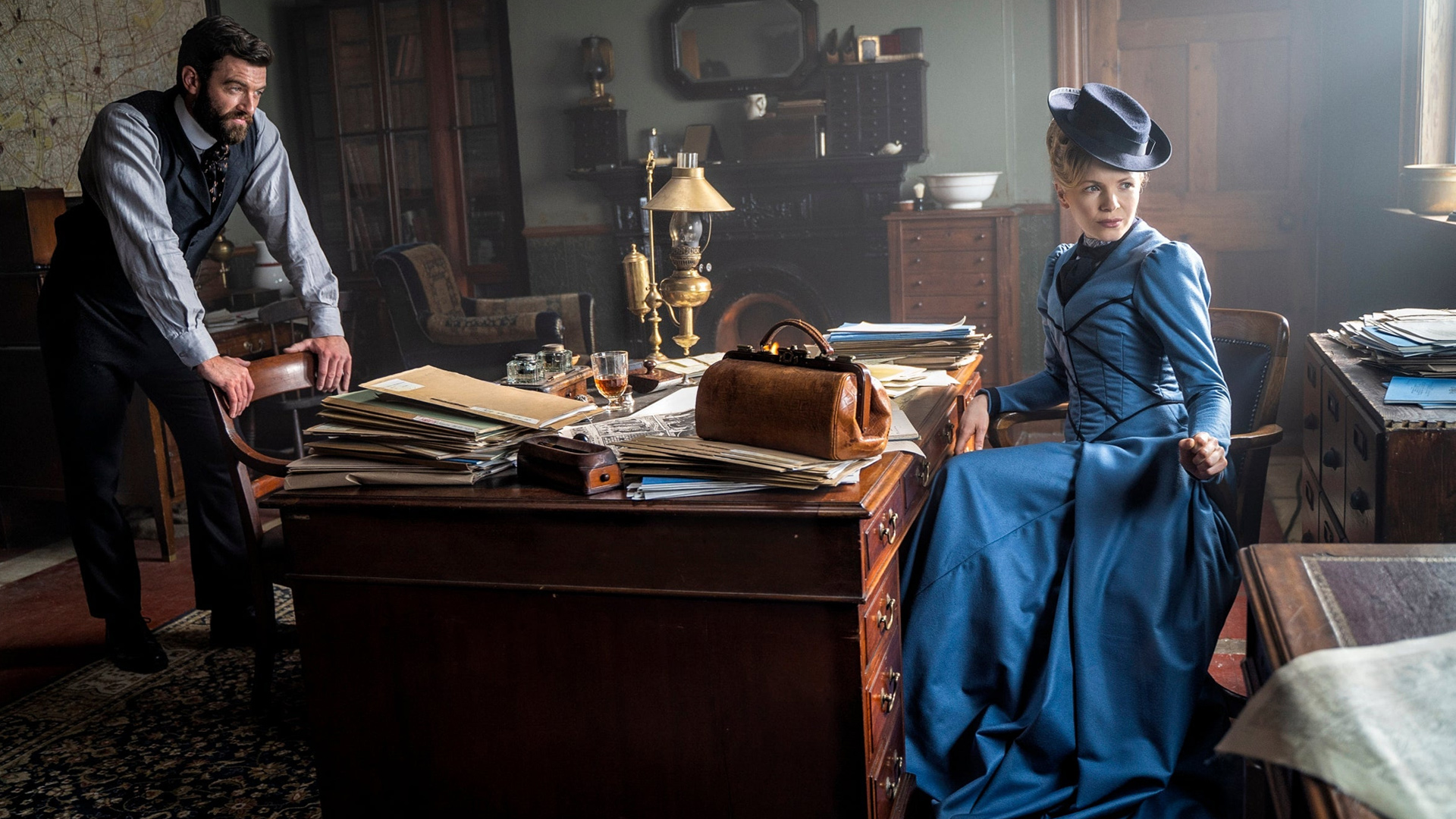 Miss Scarlet and the Duke HD Wallpaper | Victorian Mystery Series ...