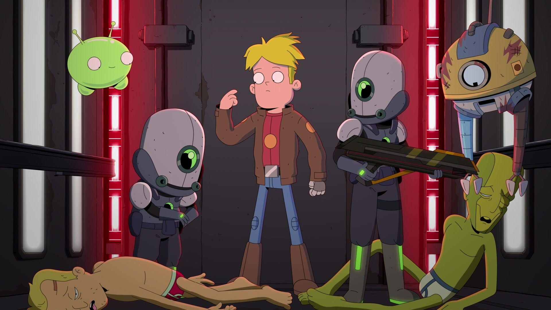 Download Weapon Feet Blonde Underwear KVN (Final Space) Alien Boots ...