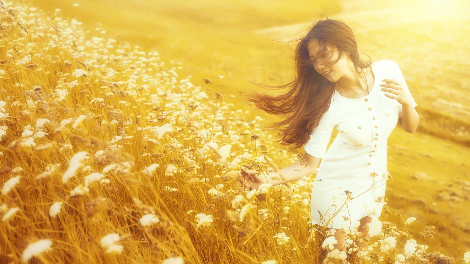 Download Brunette Long Hair Model Woman Asian 4k Ultra HD Wallpaper