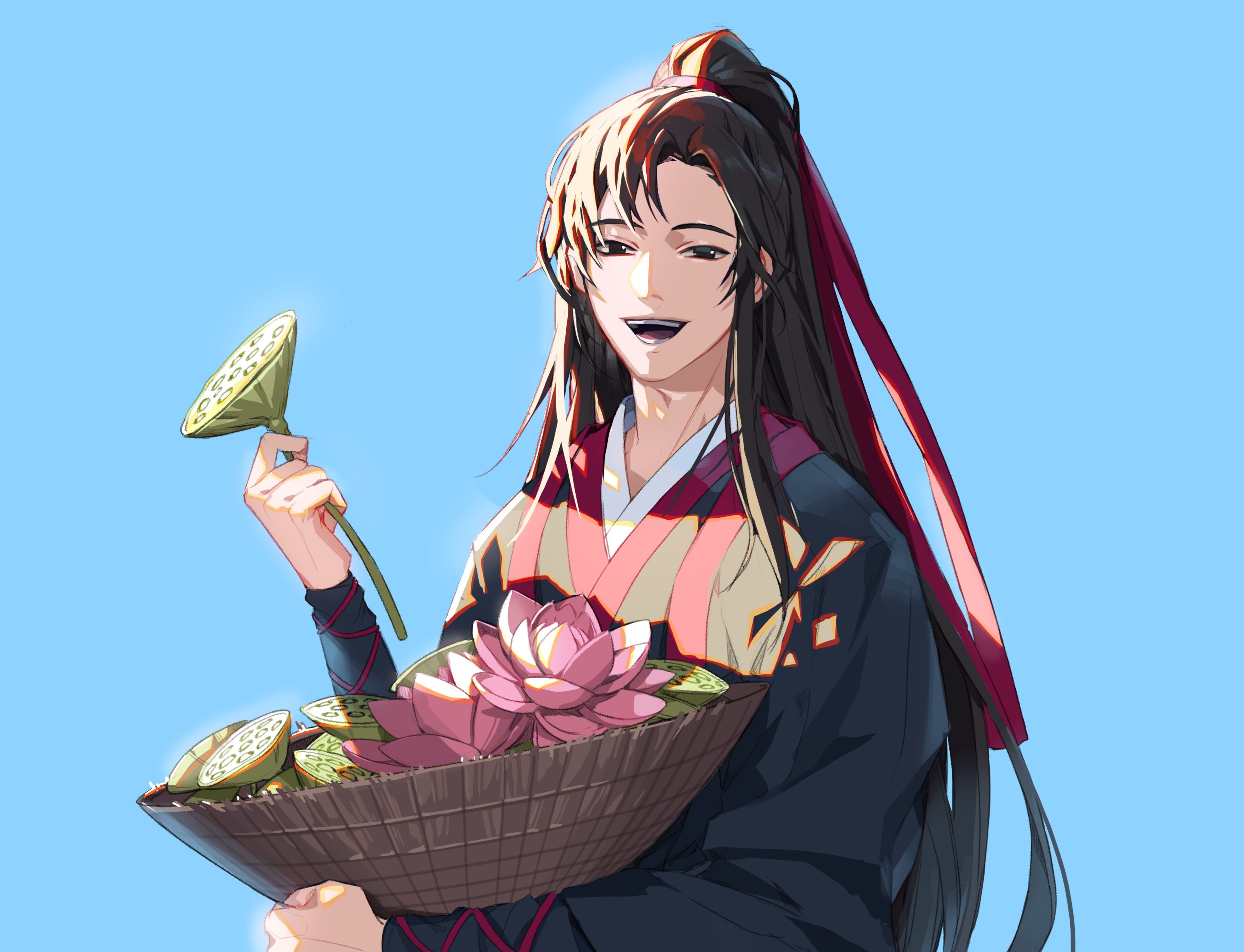 Download Lotus Wei Ying Wei Wuxian Anime Mo Dao Zu Shi HD Wallpaper