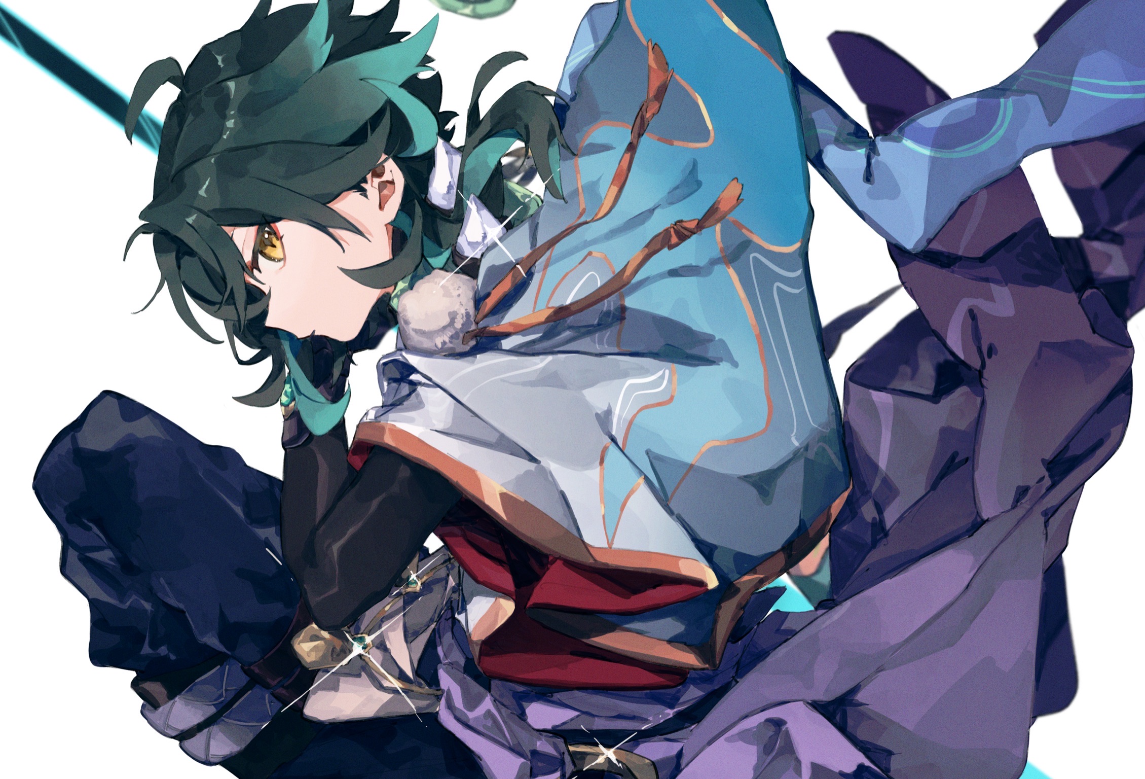 Xiao HD Wallpaper | Stunning Genshin Impact Art by 瀬戸