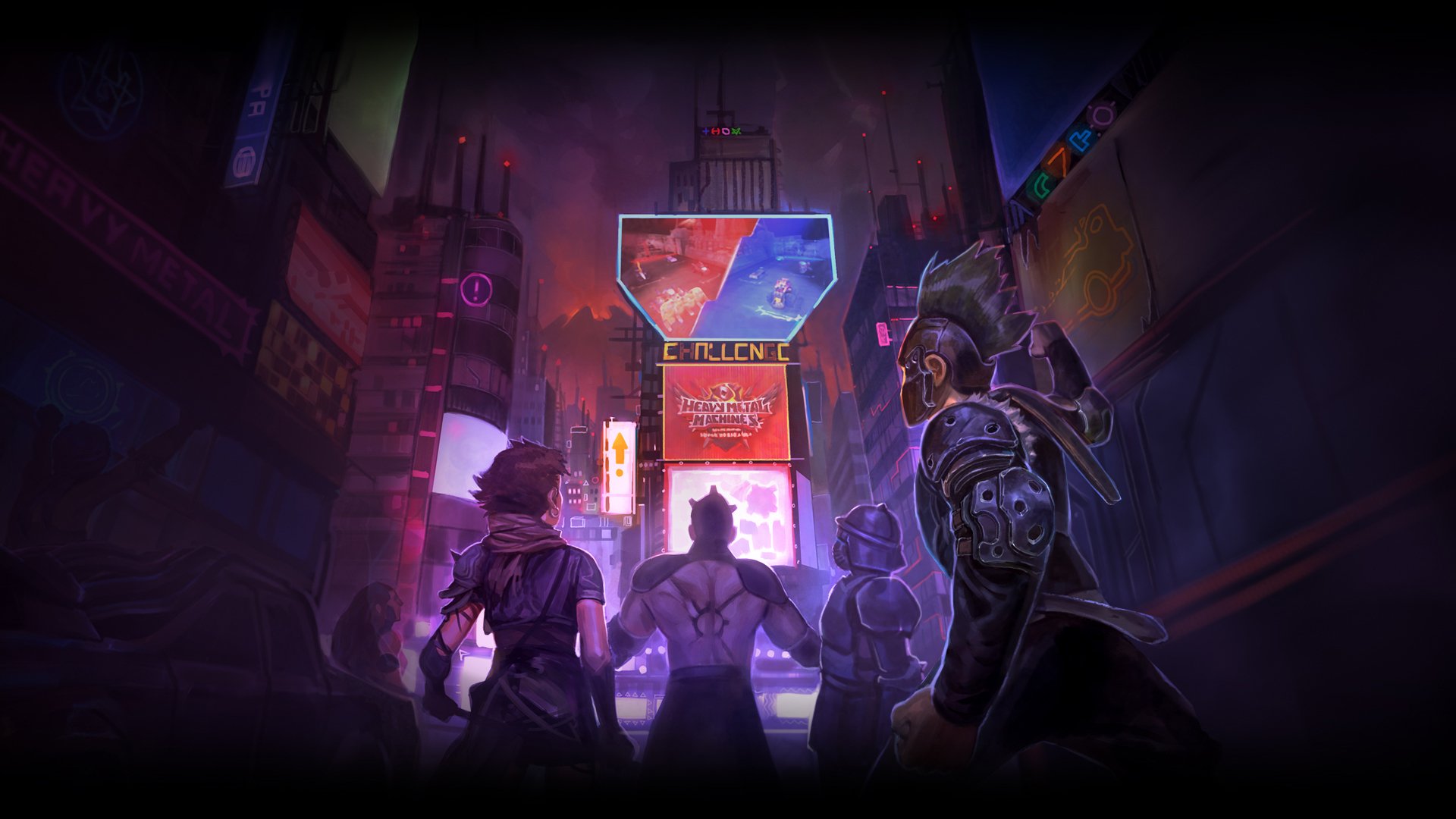 Download Video Game Heavy Metal Machines HD Wallpaper