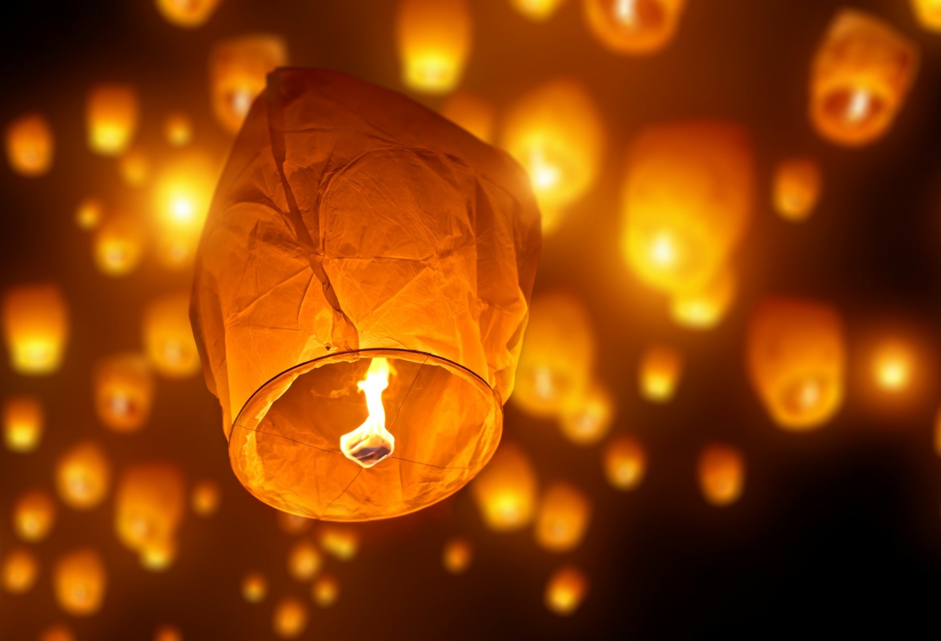 Download Man Made Lantern Light Festival Celebration HD Wallpaper ...