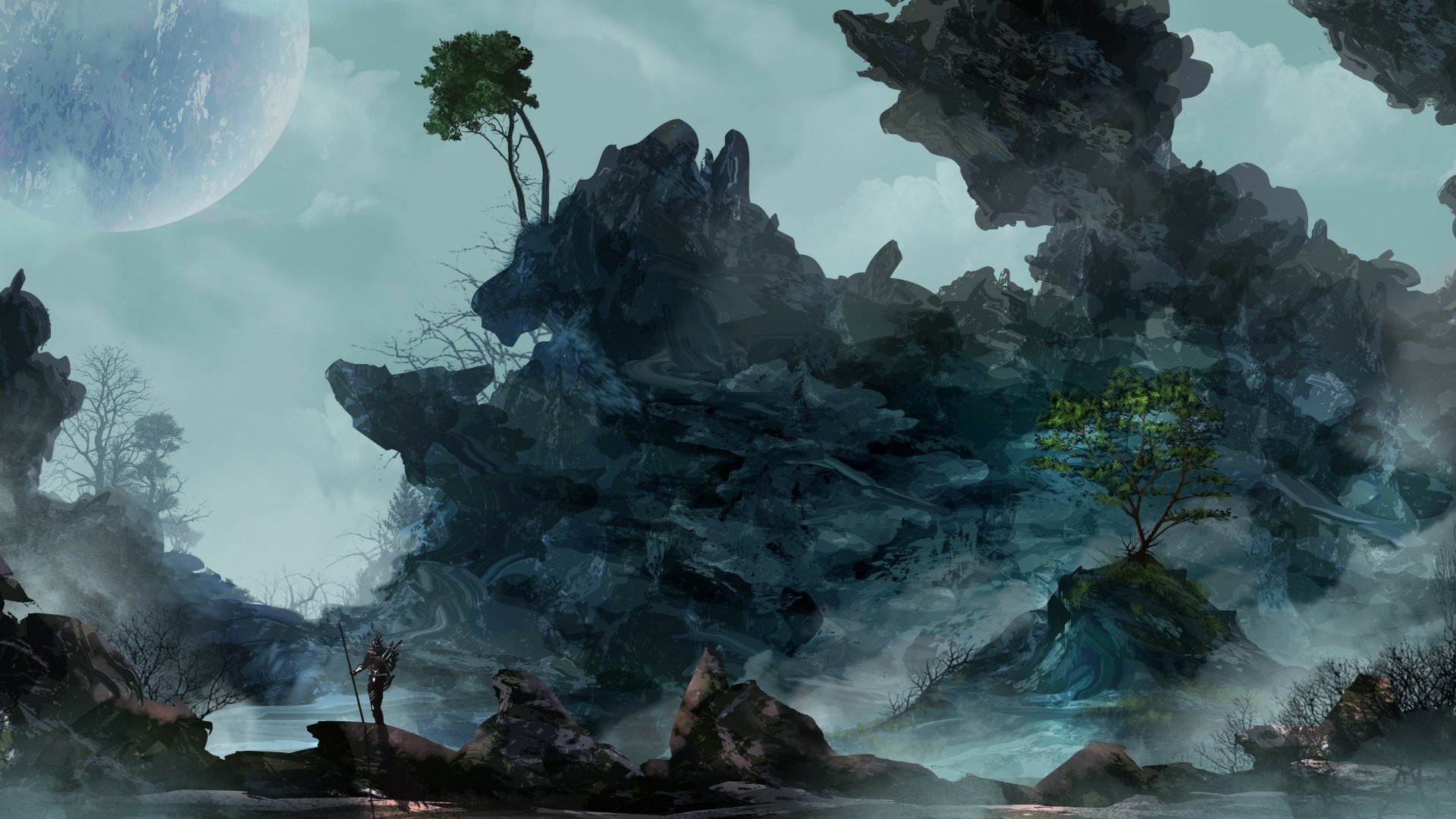 Download Fantasy Knight 4k Ultra HD Wallpaper by TacoSauceNinja