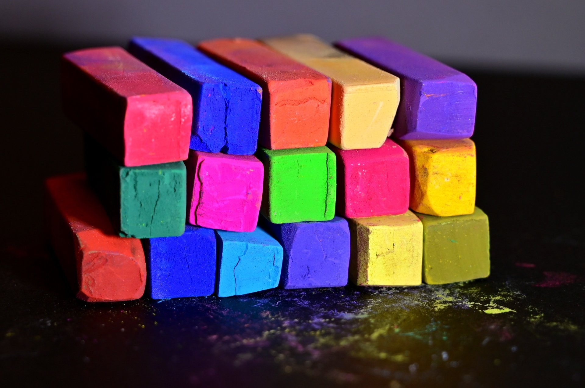 Download Chalk Photography Colors HD Wallpaper