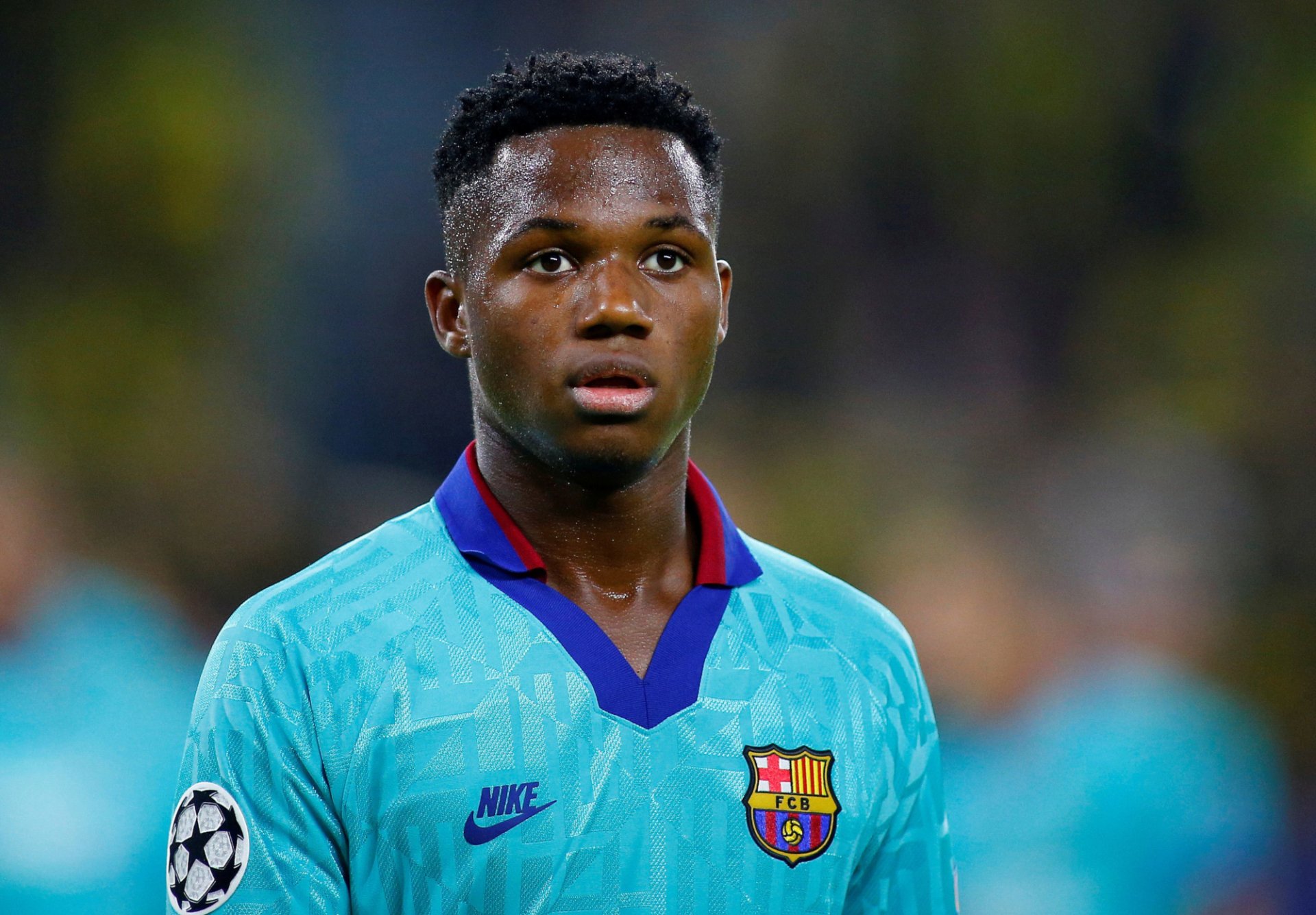 Download Spanish Soccer Ansu Fati Sports HD Wallpaper