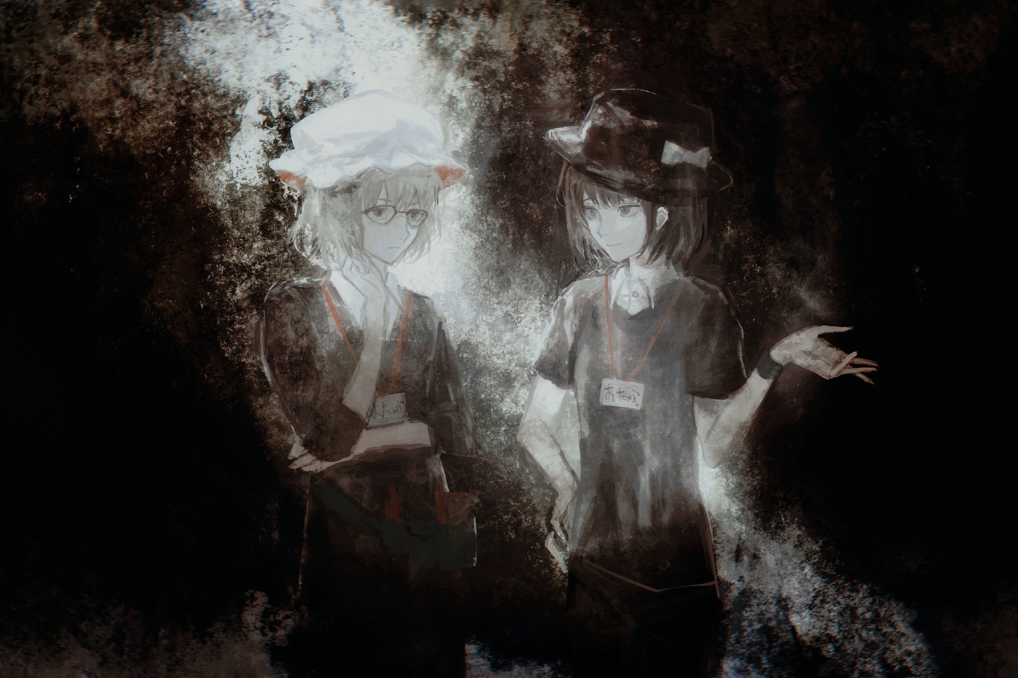 Download Maribel Hearn Renko Usami Anime Touhou HD Wallpaper