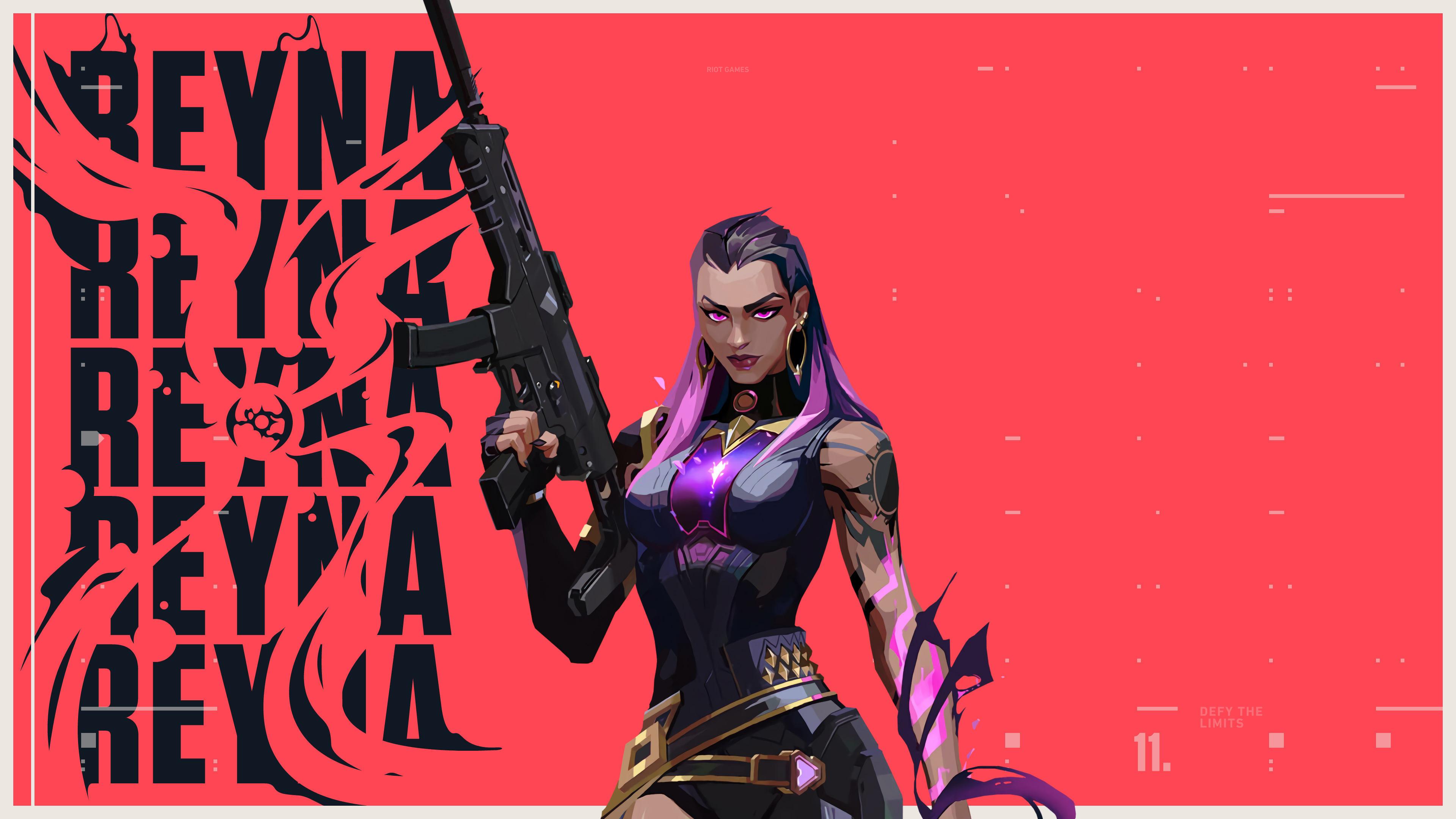 Download Reyna (Valorant) Video Game Valorant 4k Ultra HD Wallpaper