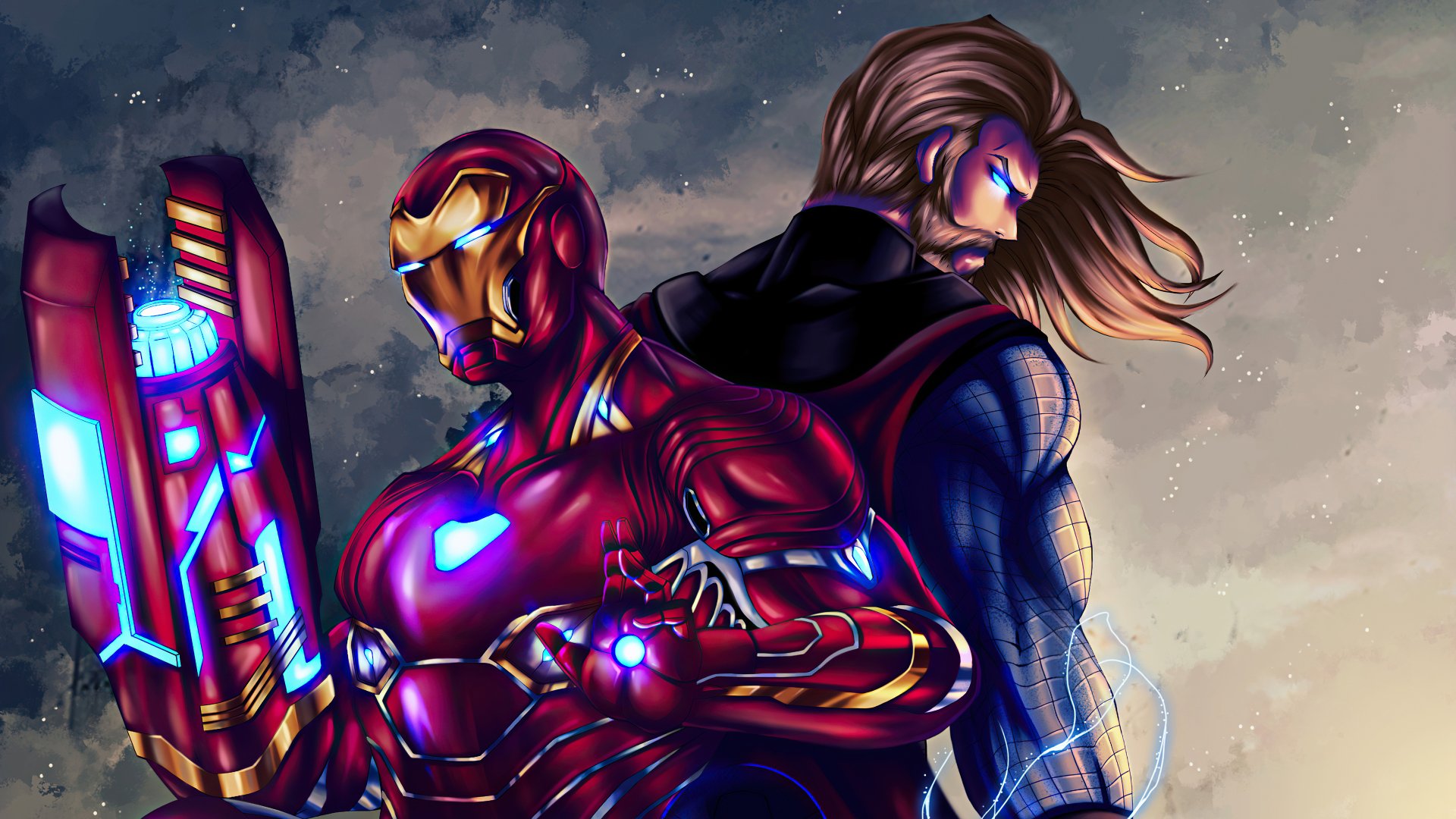 Download Thor Iron Man Comic Marvel Comics 4k Ultra HD Wallpaper by ...