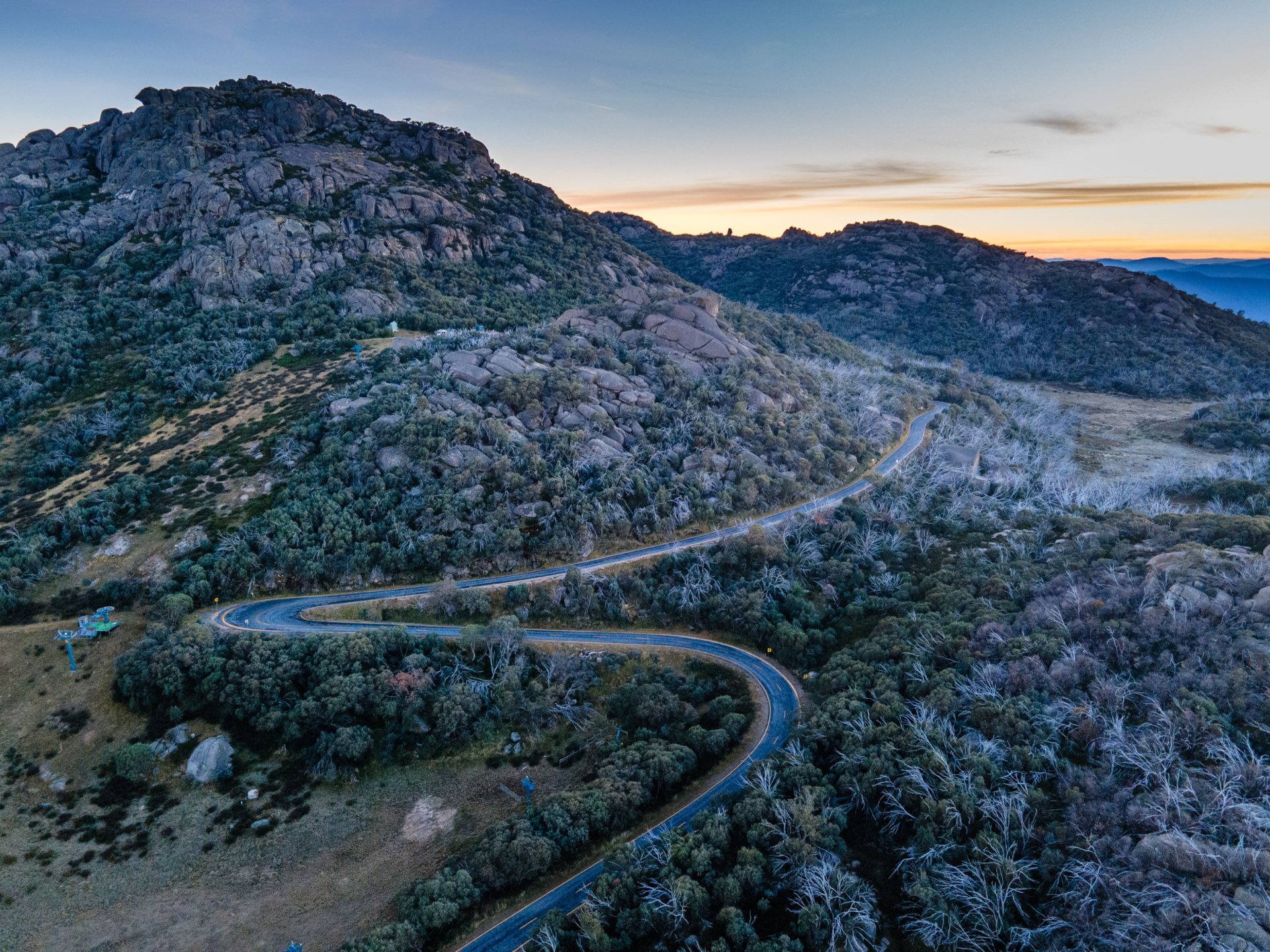 Download Mountain Man Made Road HD Wallpaper by Mitchell Luo ...