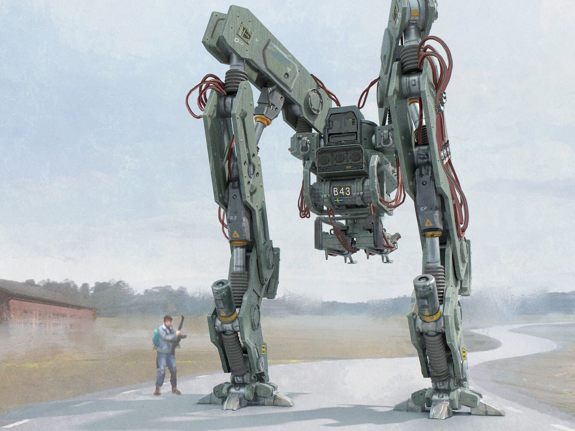 Download Robot Video Game Generation Zero HD Wallpaper