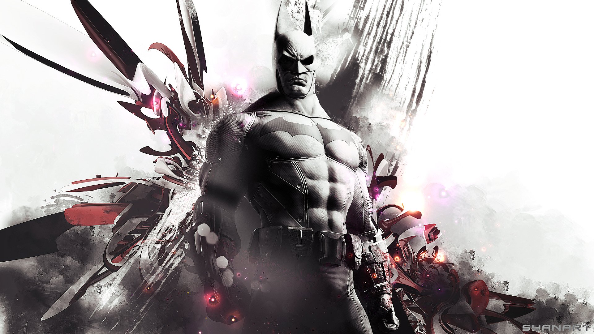 Download Batman Video Game Batman: Arkham City HD Wallpaper by SyanArt