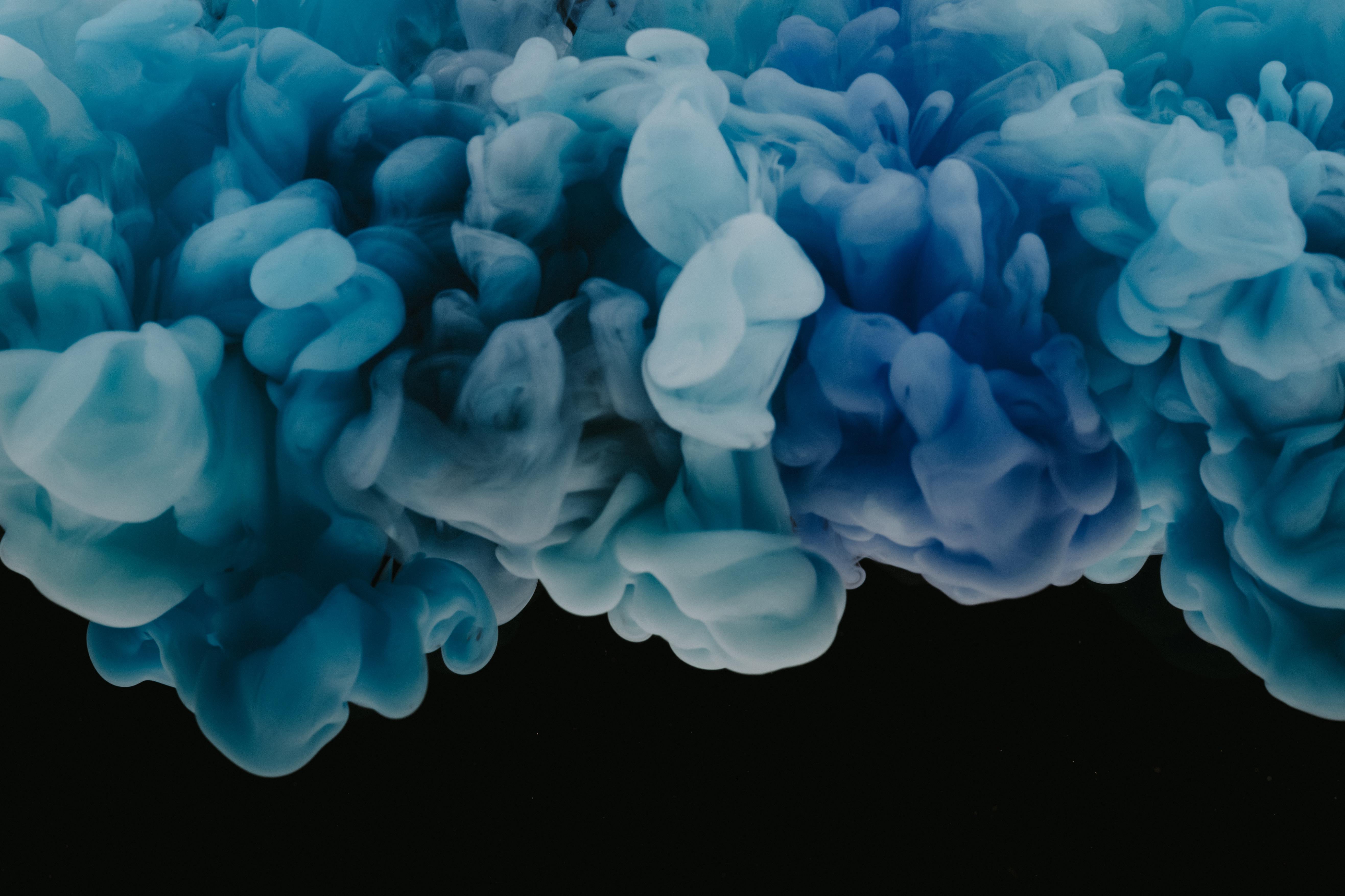 Download Blue Abstract Smoke Abstract Blue 4k Ultra HD Wallpaper by ...