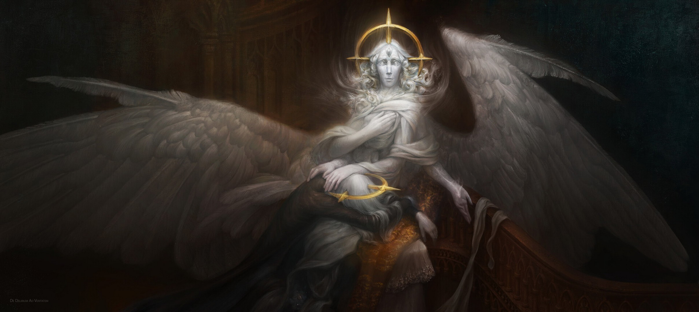 Download Fantasy Angel HD Wallpaper