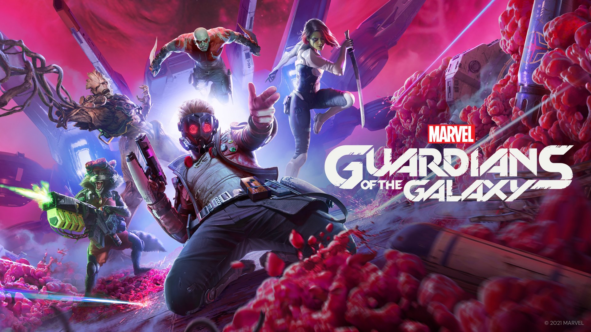 Download Gamora Drax The Destroyer Groot Star Lord Rocket Raccoon Video ...