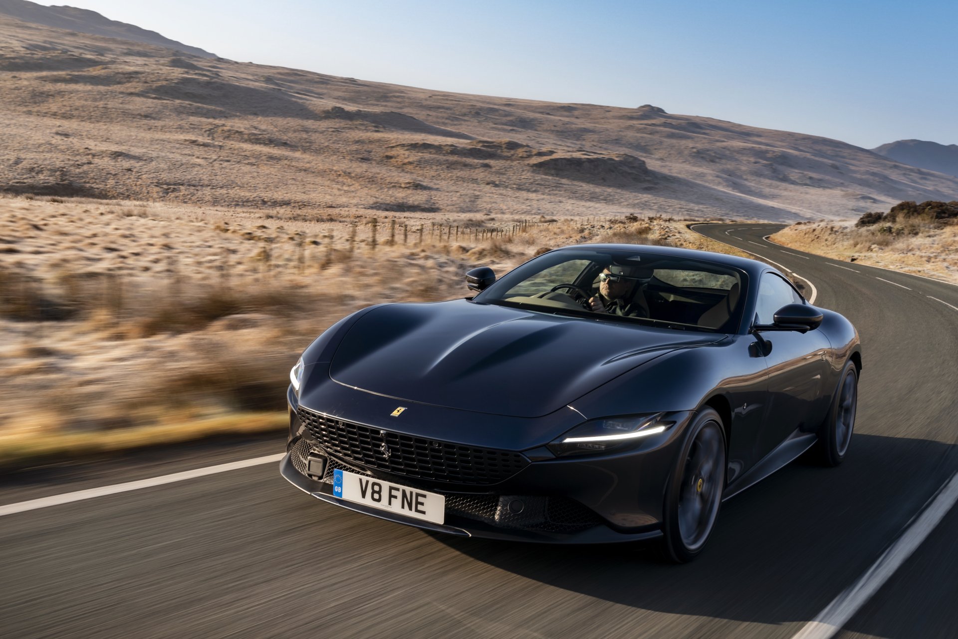 Download Supercar Ferrari Vehicle Ferrari Roma 4k Ultra HD Wallpaper