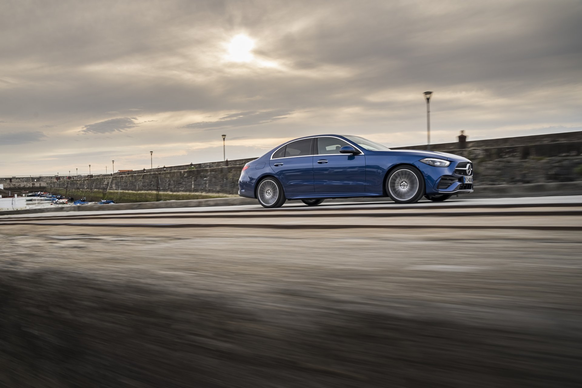 Download Mercedes-Benz Vehicle Mercedes-Benz C-Class 4k Ultra HD Wallpaper