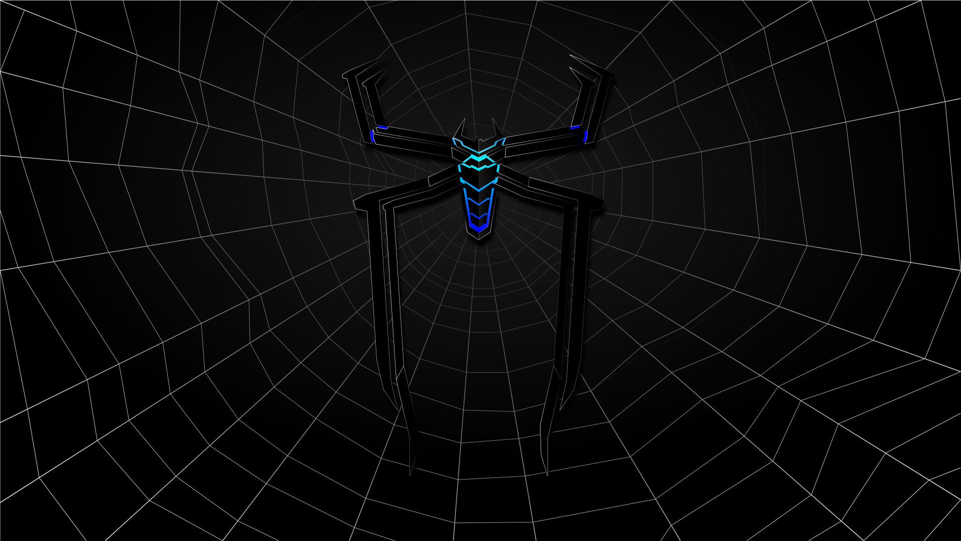 Spider-Logo with web wallpaper by theKnight_2048