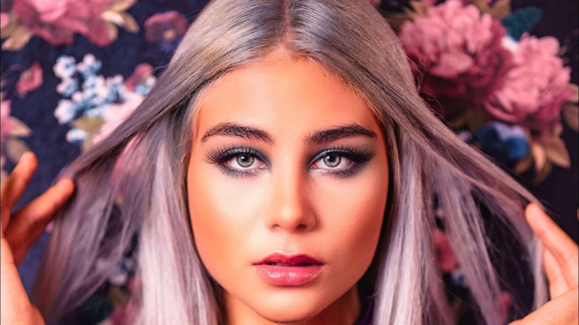 Download Woman Face HD Wallpaper | 1920x1080 | Wallpaper Abyss