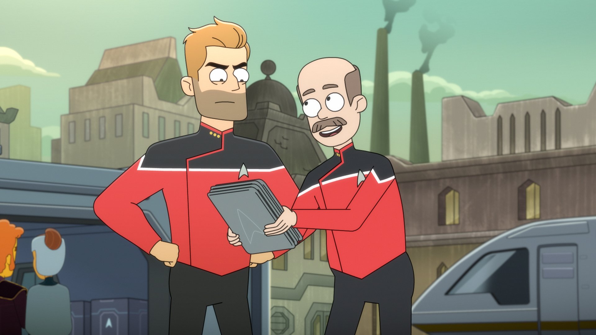 Download Jack Ransom TV Show Star Trek: Lower Decks HD Wallpaper