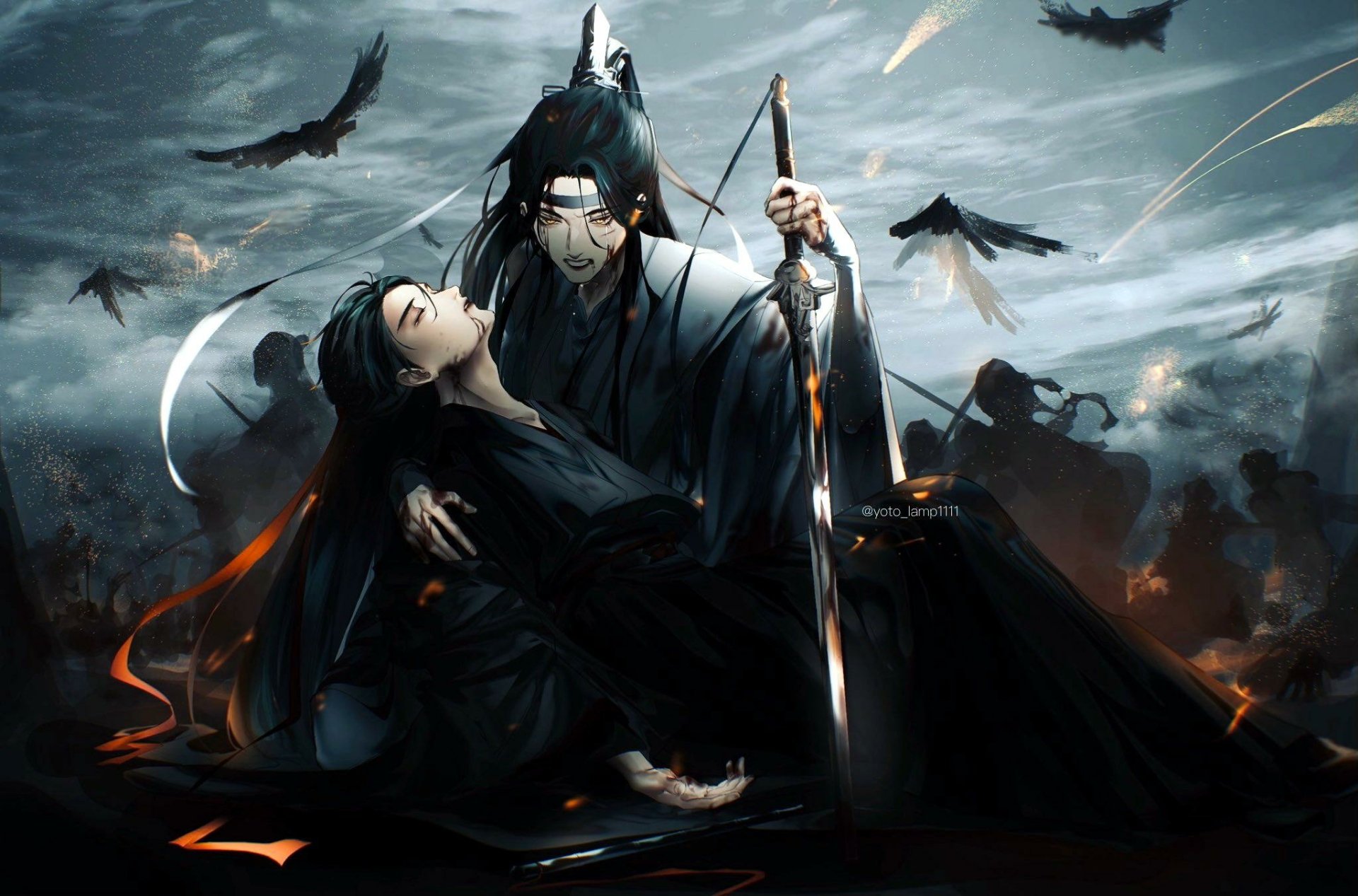 Download Wei Wuxian Wei Ying Lan Zhan Lan Wangji Anime Mo Dao Zu Shi HD ...