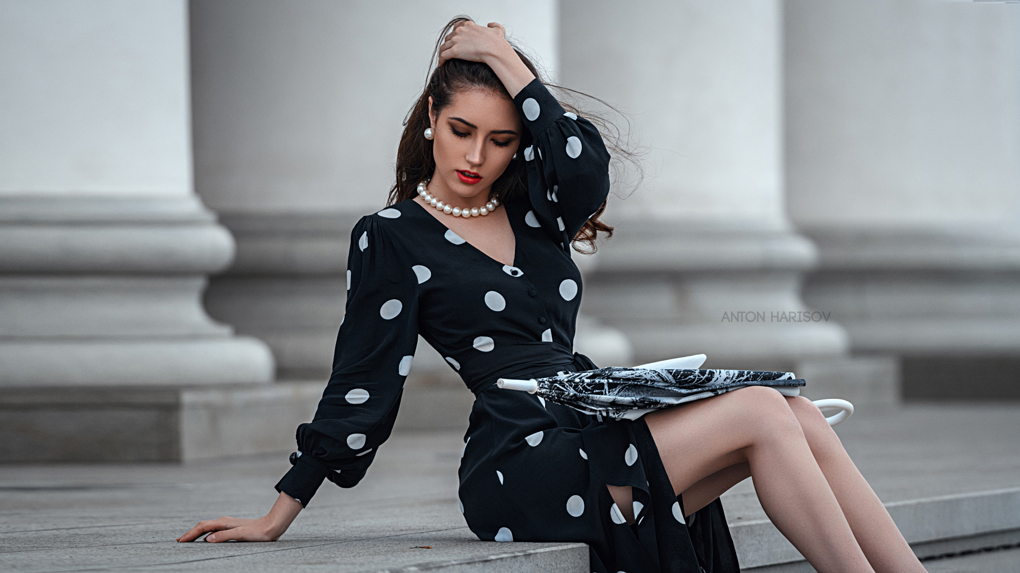 Download Woman Model Hd Wallpaper By Anton Harisov