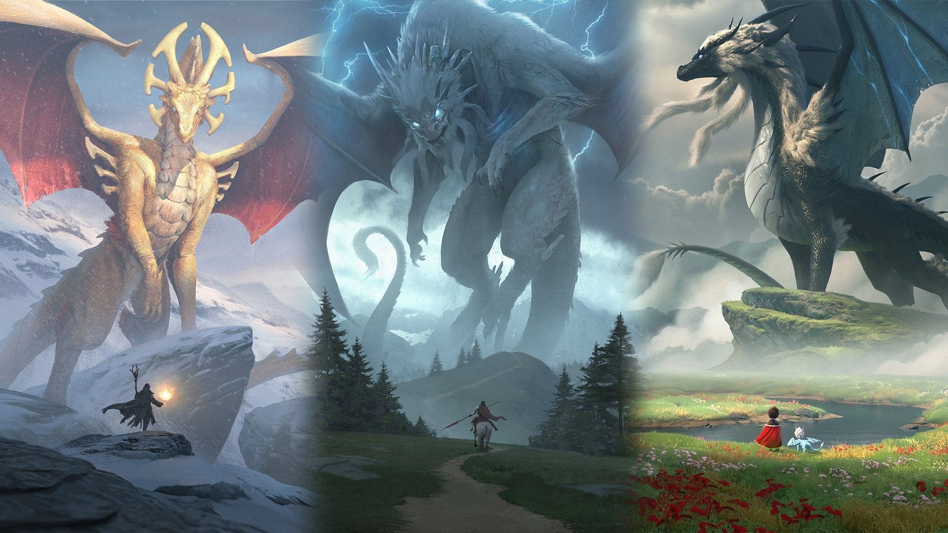 TV Show The Dragon Prince HD Wallpaper