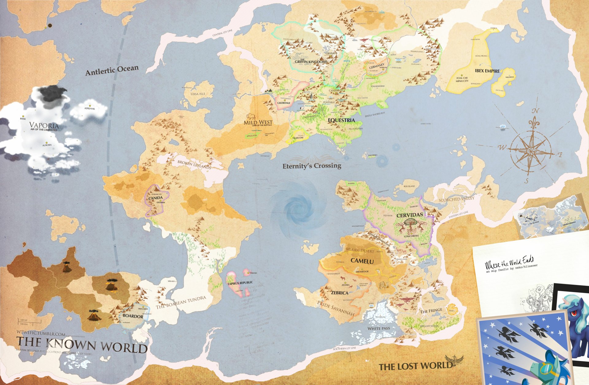 Download Map Equestria (My Little Pony) TV Show My Little Pony ...