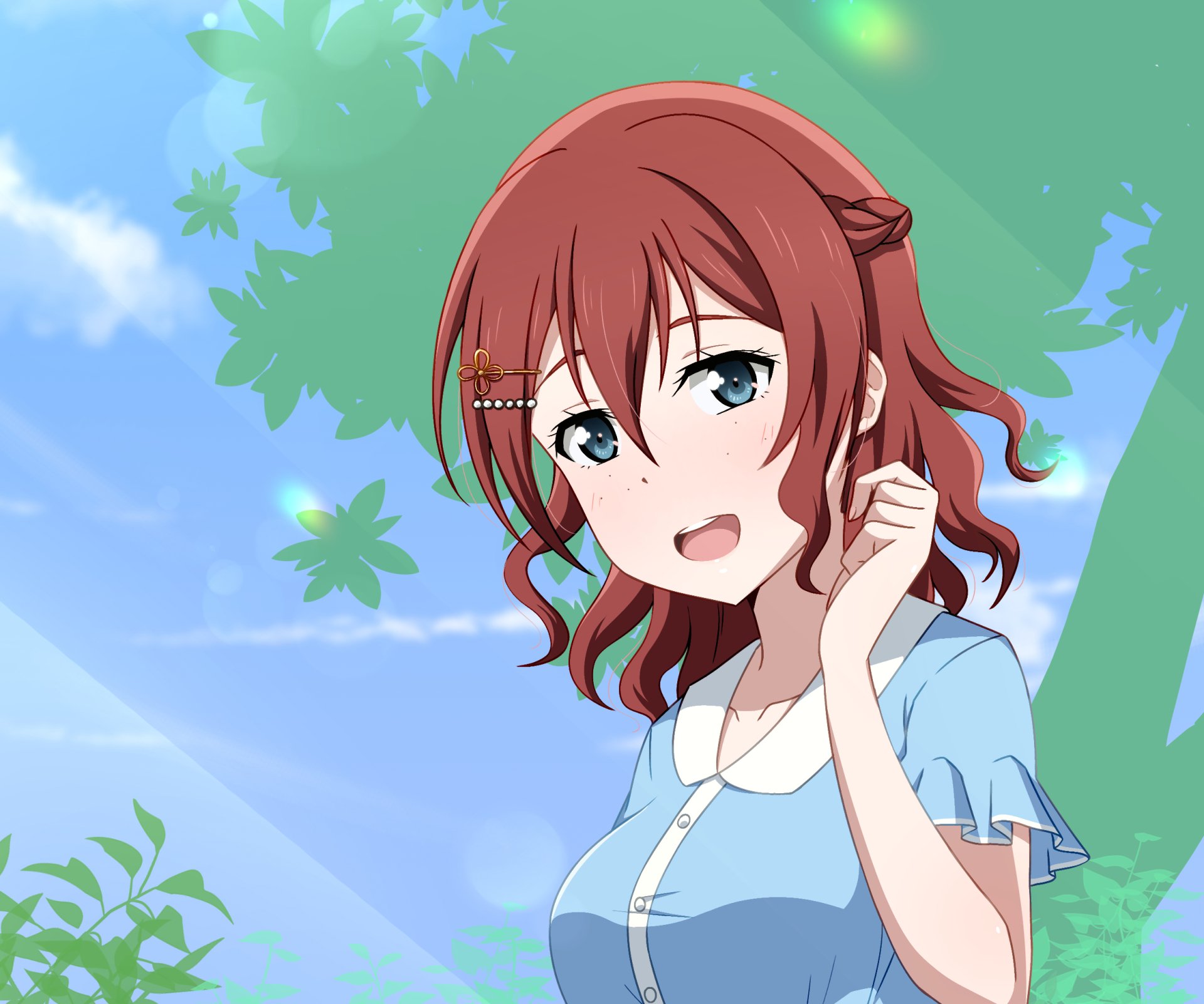 Download Emma Verde Anime Love Live! HD Wallpaper
