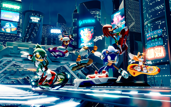 Sonic Riders Zero Gravity HD Wallpaper | Background Image | 3840x1200