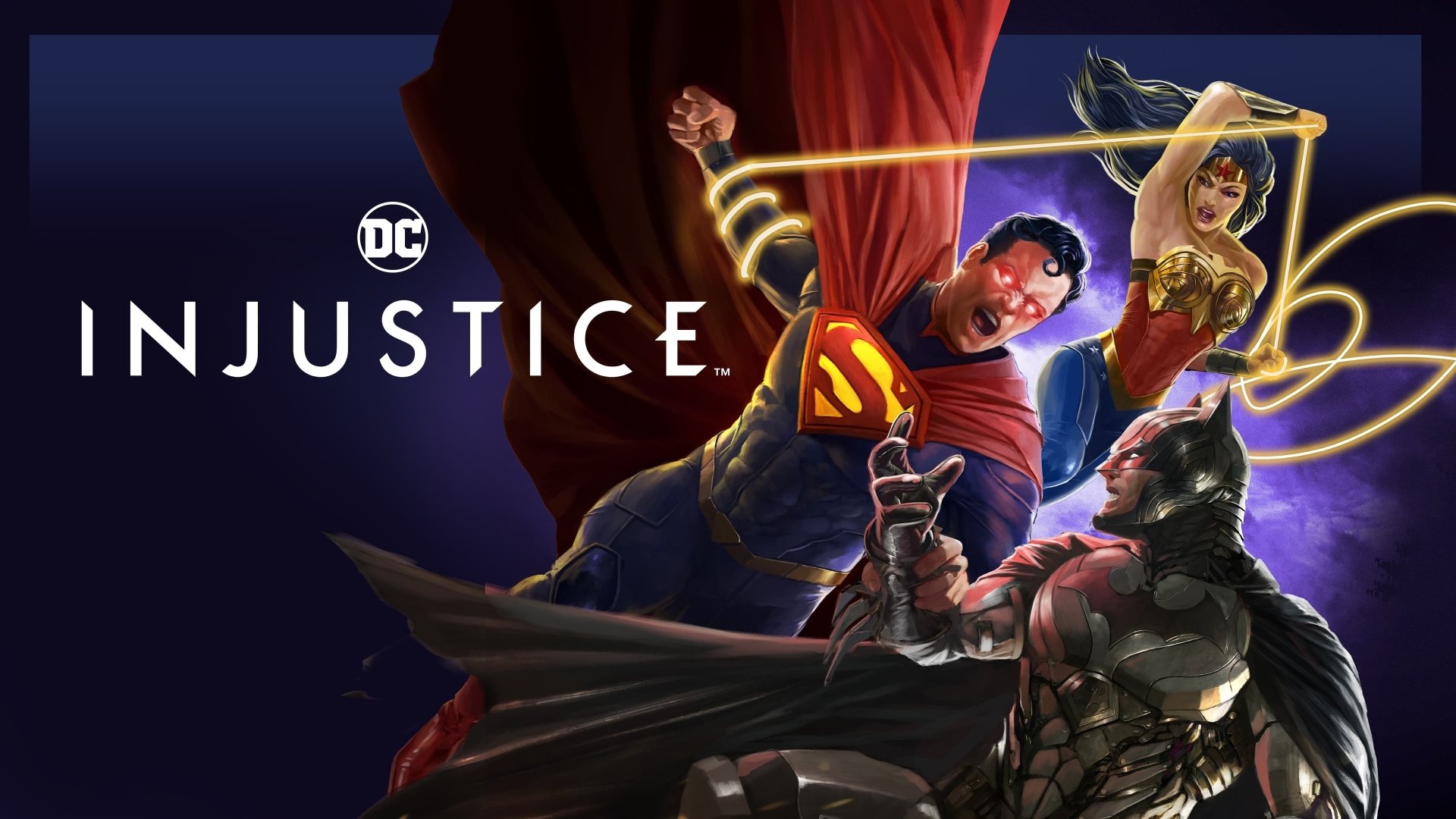 Injustice DC Heroes: Batman, Superman & Wonder Woman 4K Ultra HD Wallpaper