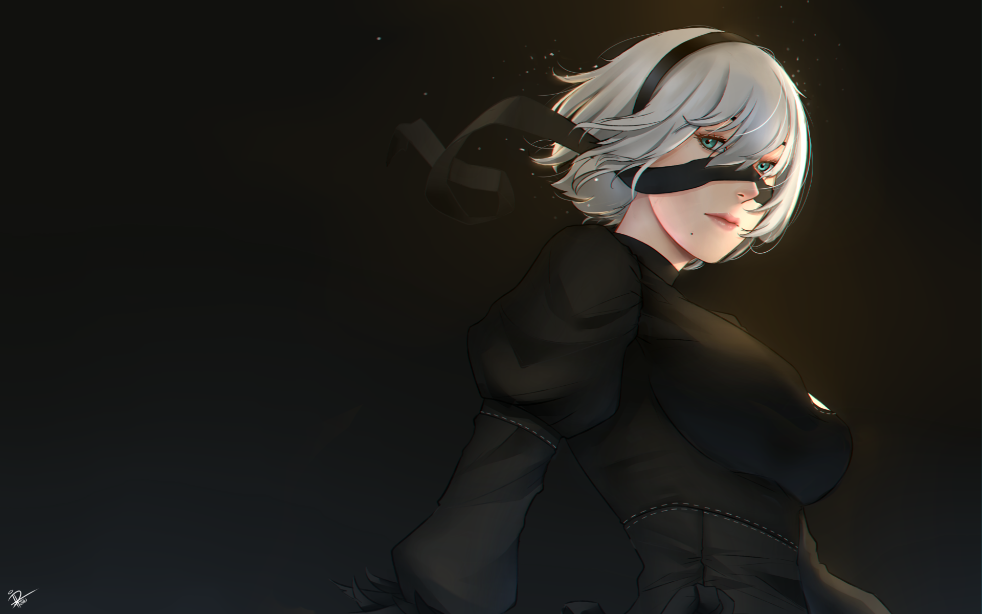 Download YoRHa No.2 Type B Video Game NieR: Automata 4k Ultra HD Wallpaper