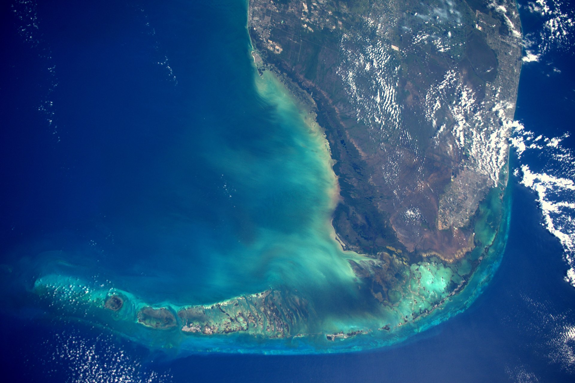 Download Florida Nature Earth From Space 4k Ultra HD Wallpaper by Tim Peake