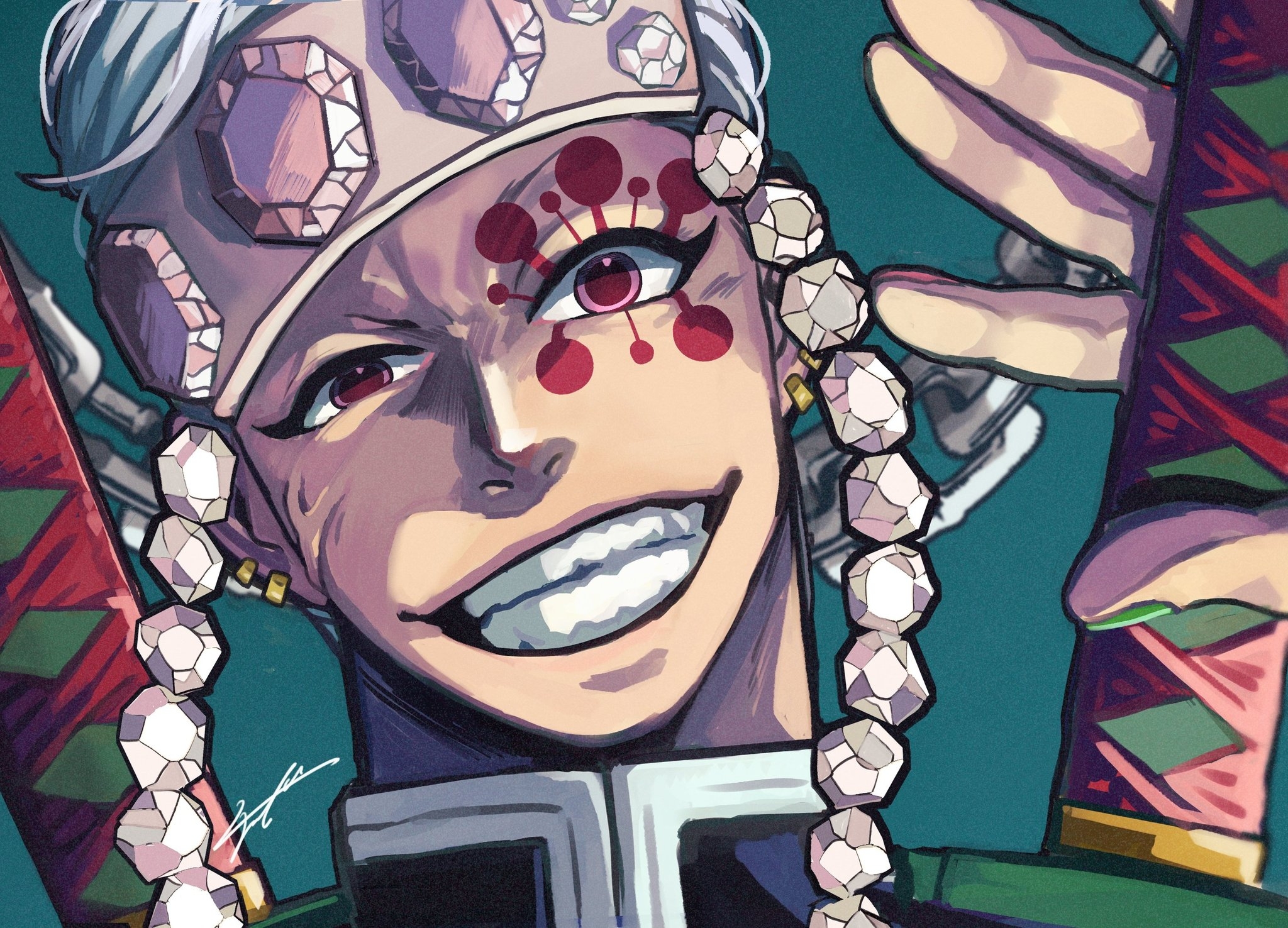 Download Tengen Uzui Anime Demon Slayer: Kimetsu No Yaiba HD Wallpaper