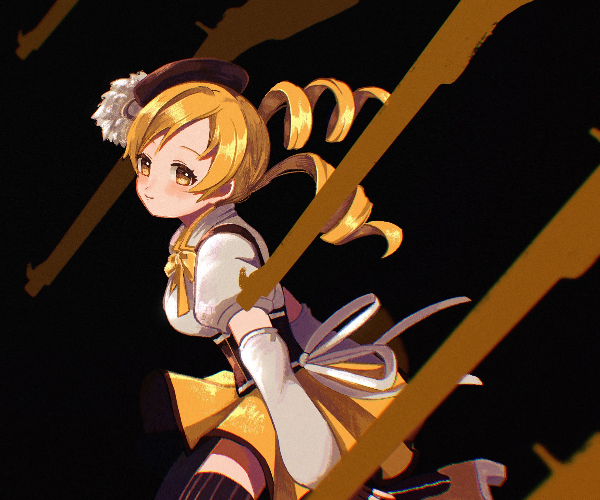 Download Mami Tomoe Anime Puella Magi Madoka Magica HD Wallpaper