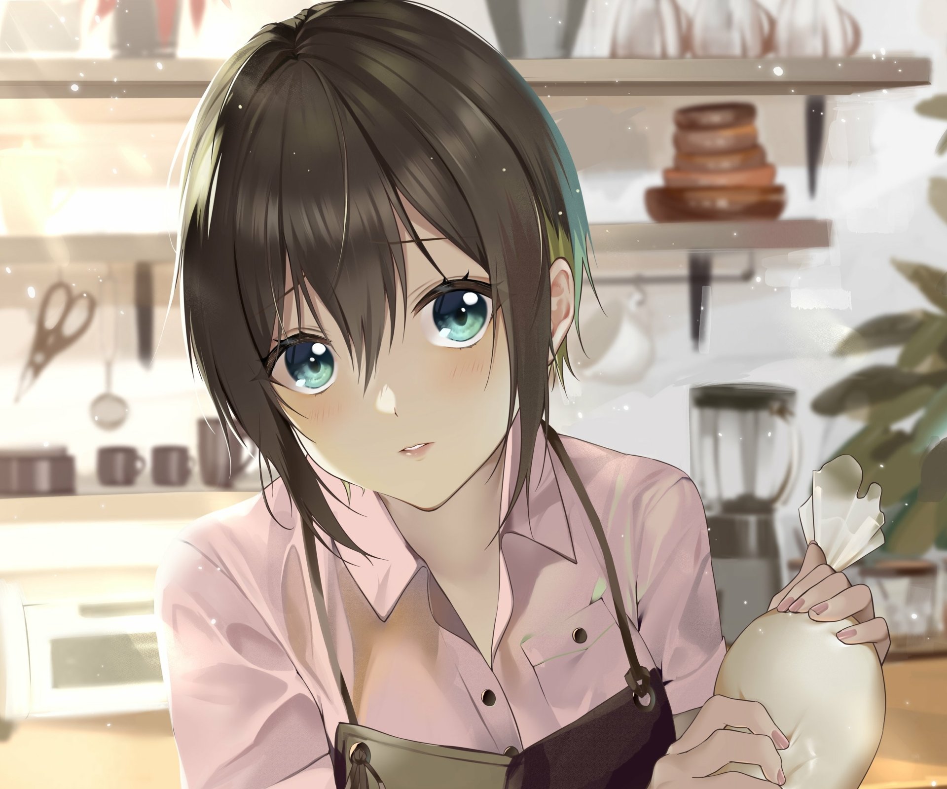 Download Akashi Maho Video Game D4DJ HD Wallpaper