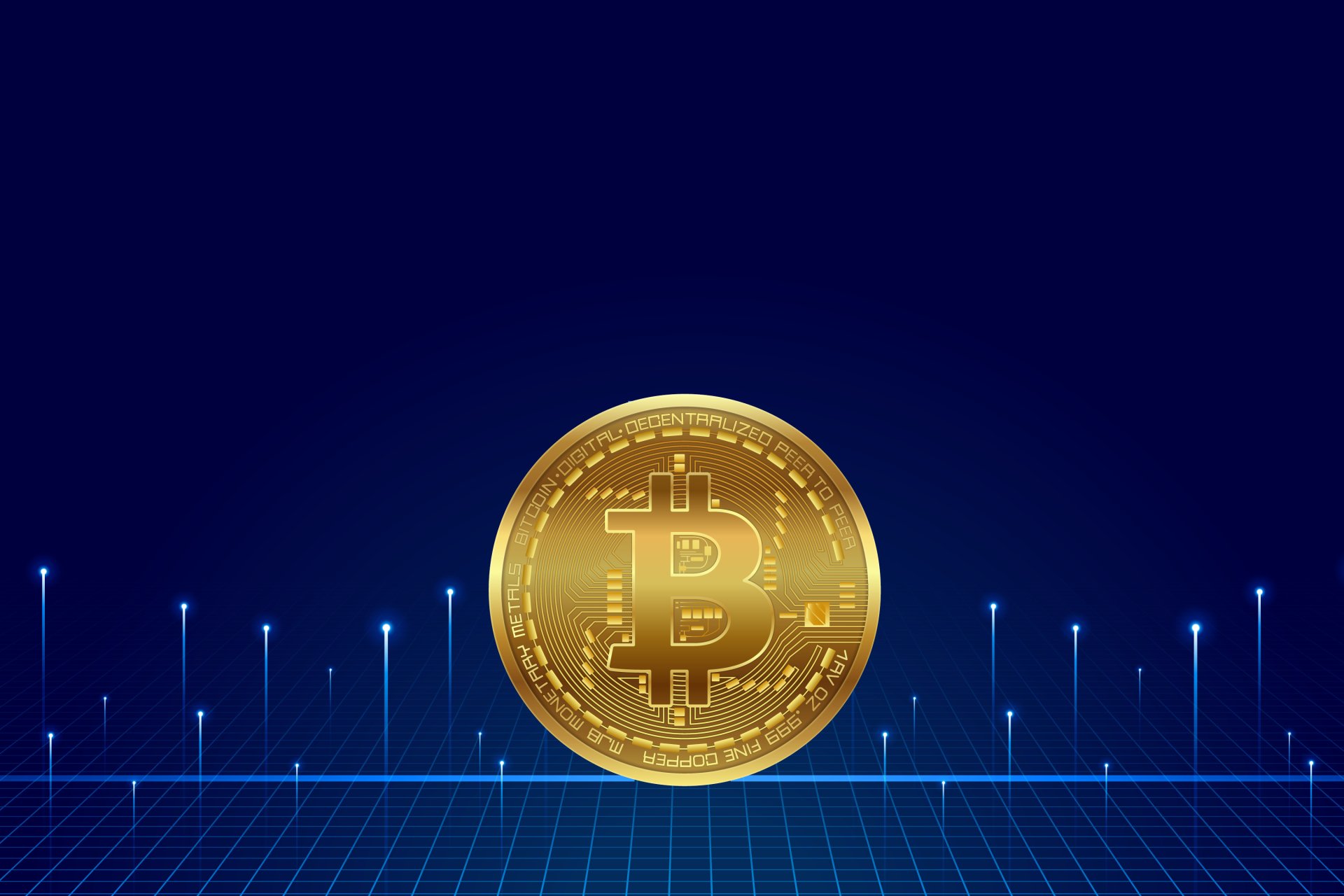Download Cryptocurrency Technology Bitcoin HD Wallpaper