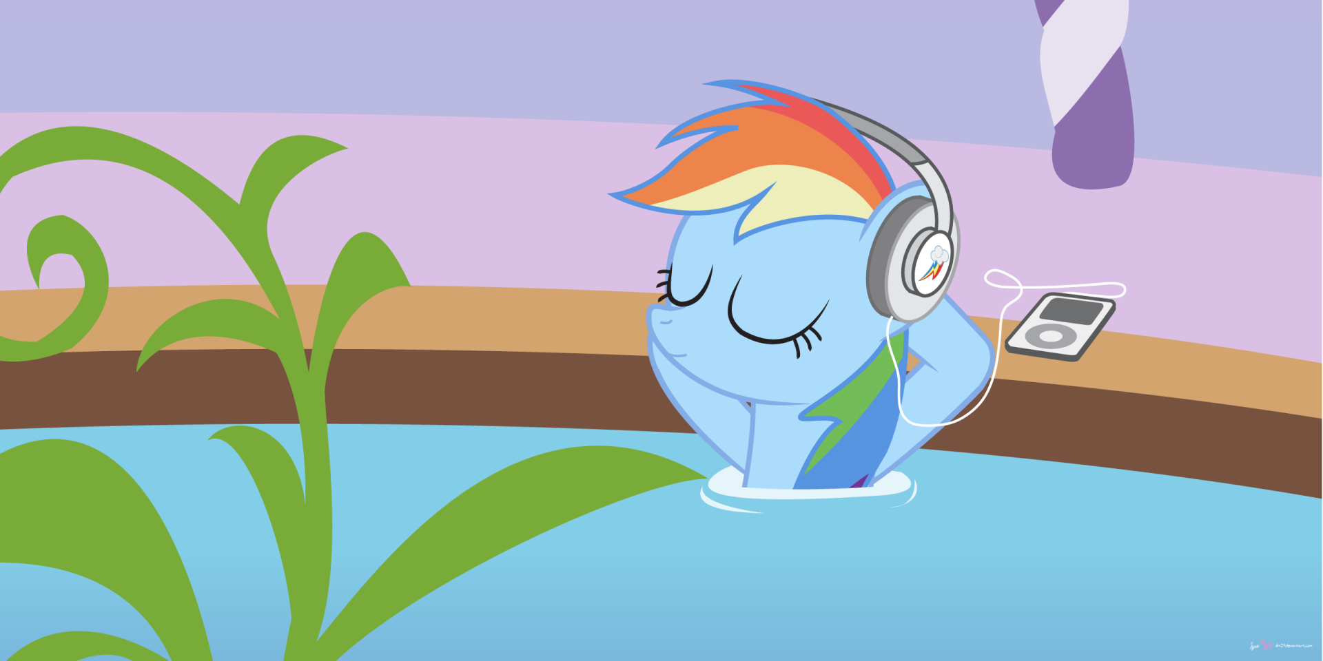 Download Pony Ipod Headphones Rainbow Dash TV Show My Little Pony ...