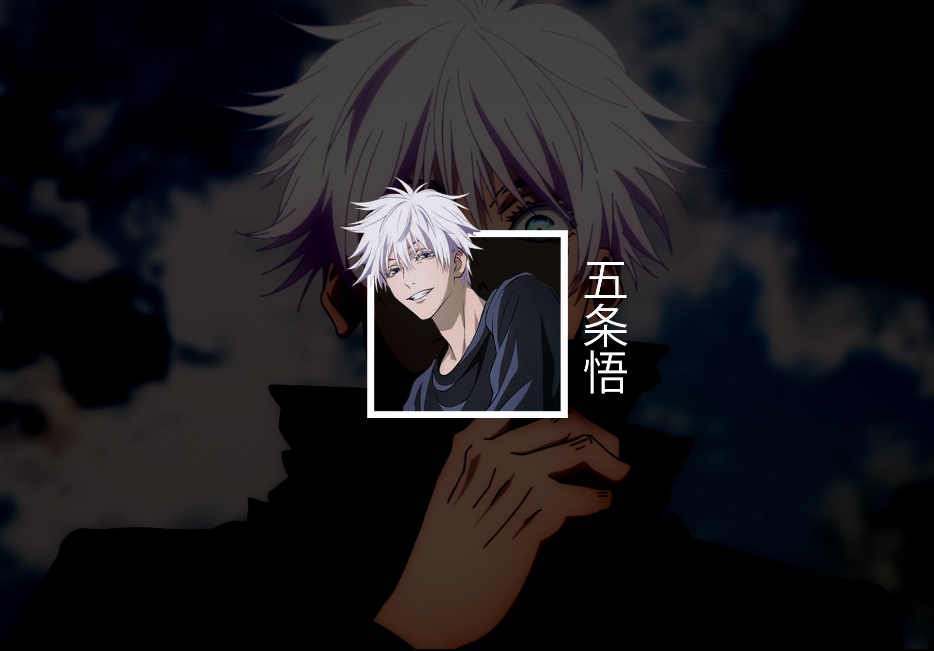 Gojo Desktop Wallpaper by farrjyyn