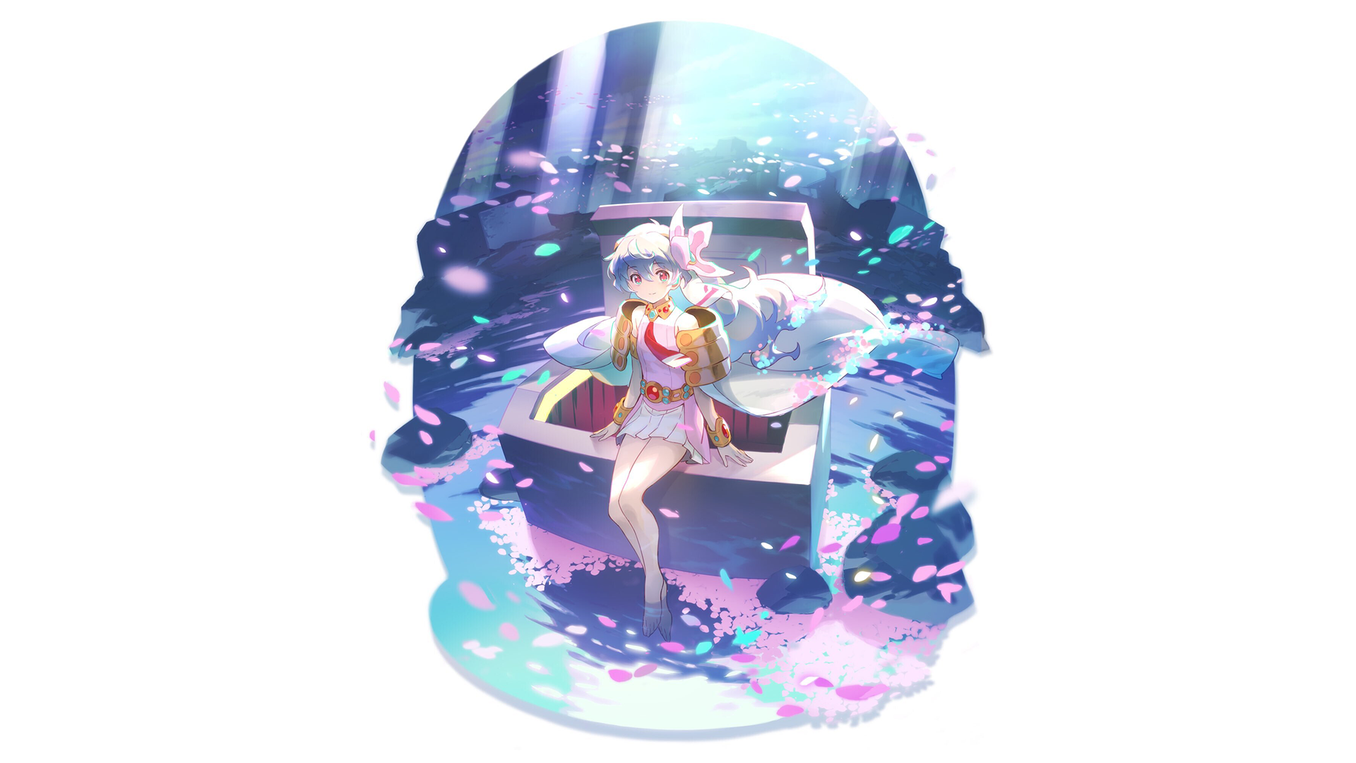 Nia Teppelin: Moonlit Melody — Gurren Lagann HD Wallpaper