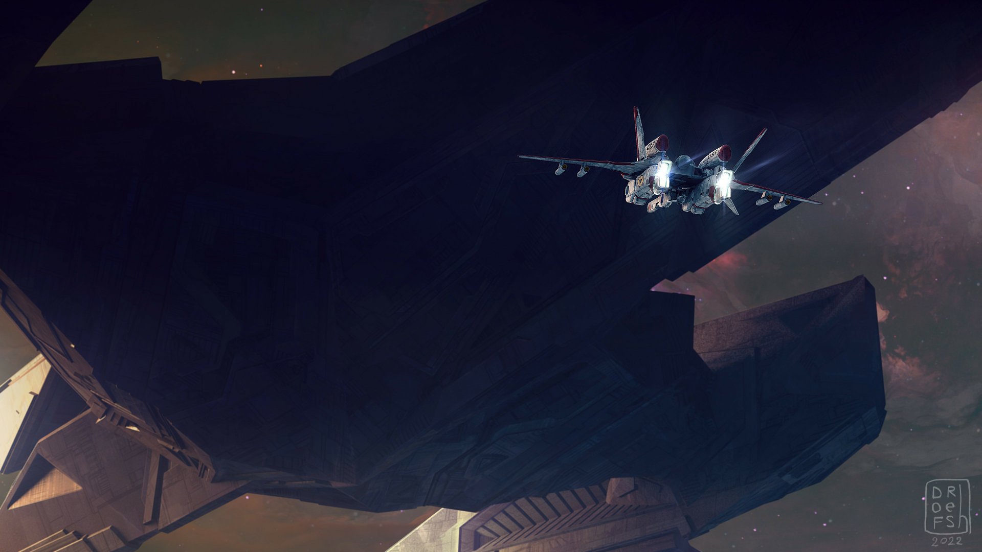 Download Video Game Infinite Fleet 4k Ultra HD Wallpaper by DOFRESH