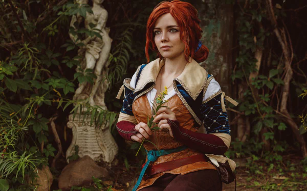 Triss Merigold Witcher 3 HD Wallpaper