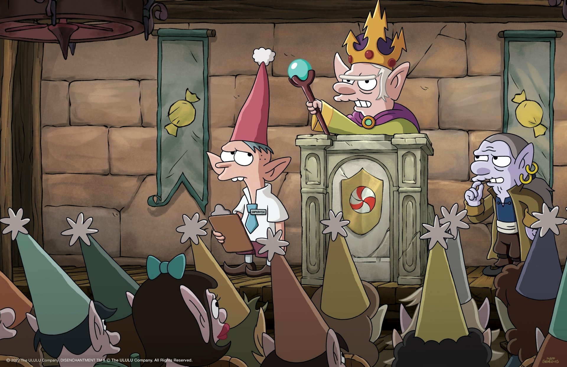 Download TV Show Disenchantment 4k Ultra HD Wallpaper