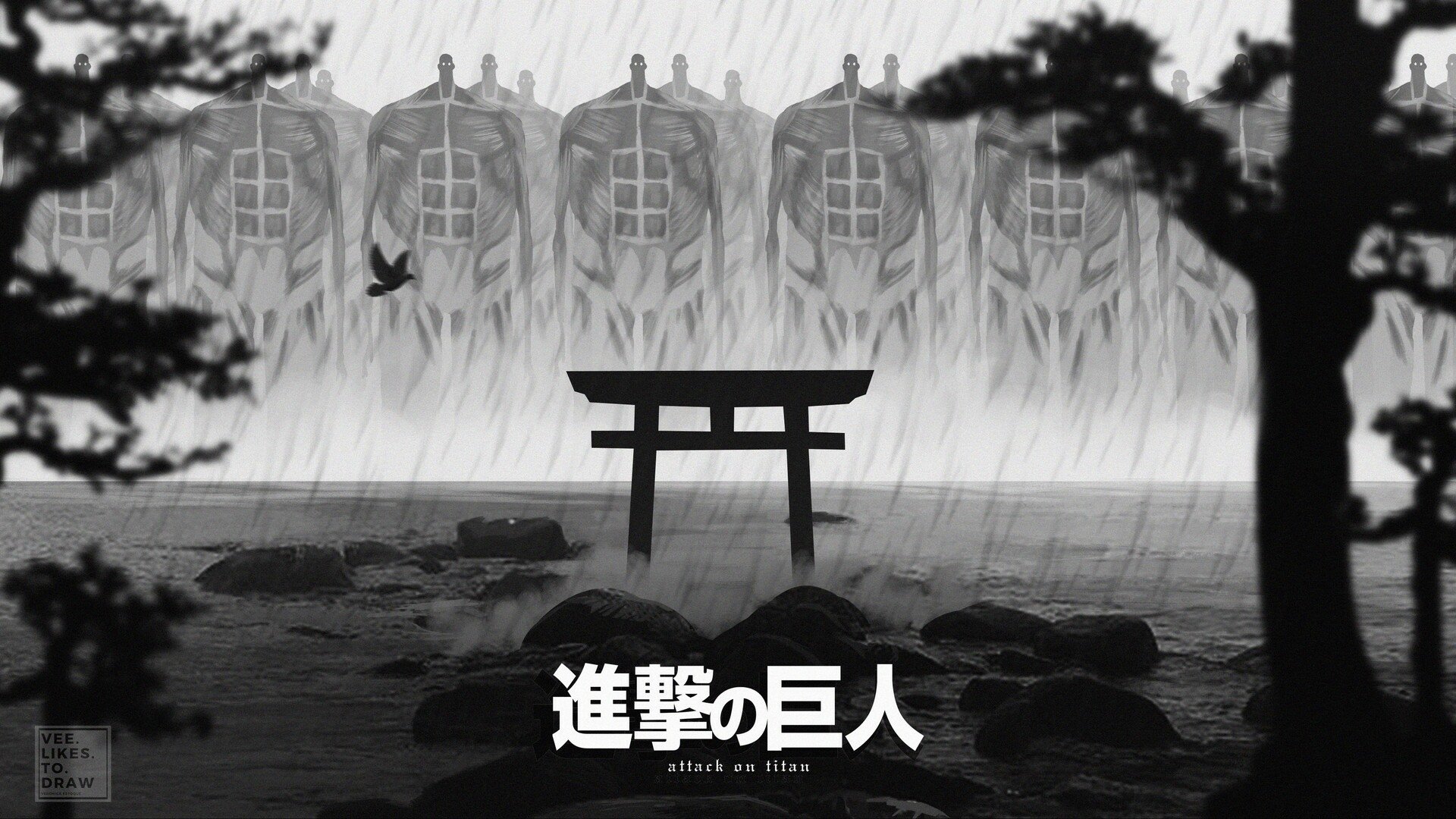 The Rumbling Unleashed: HD Attack on Titan Anime Epic Wallpaper by ...