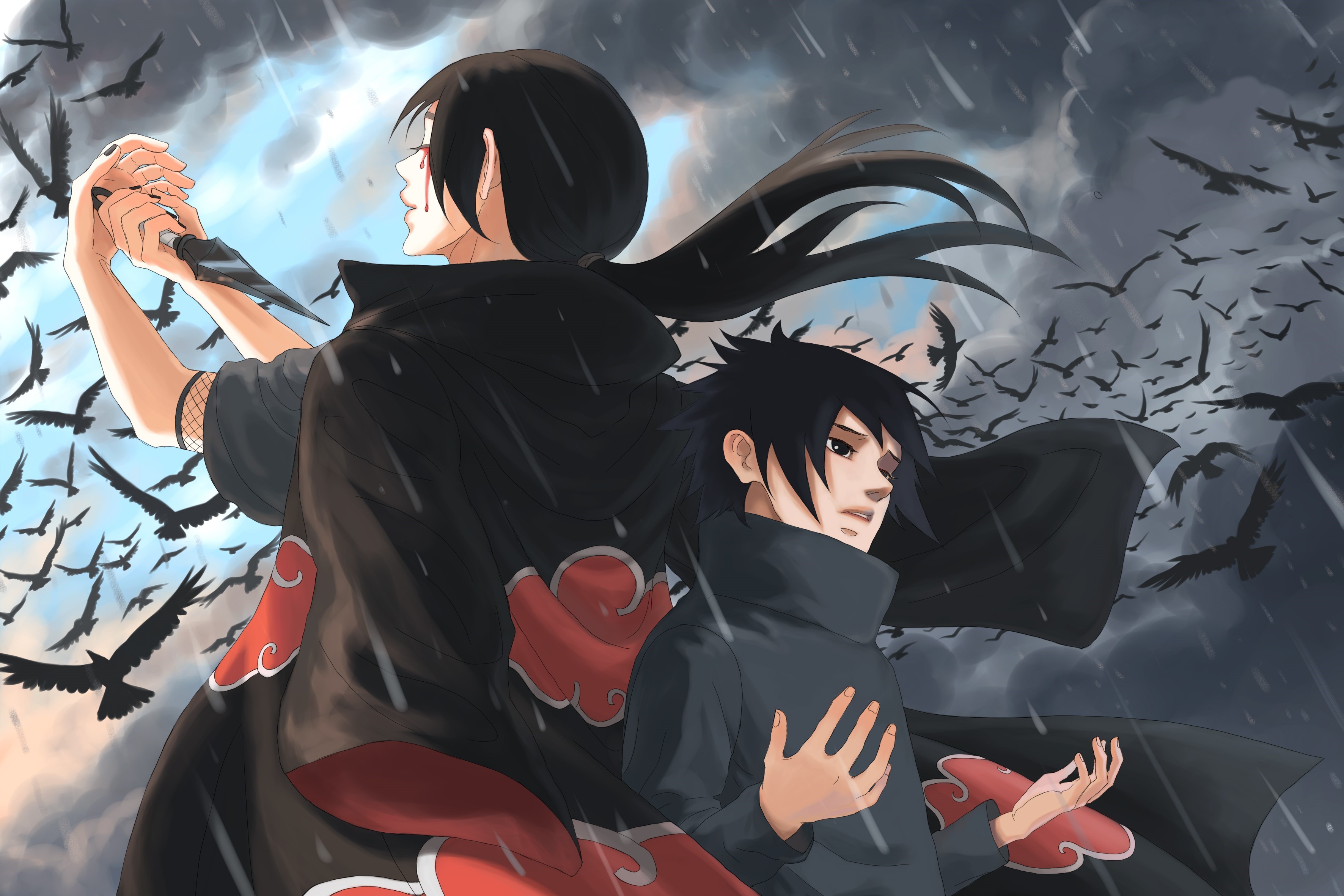 Sasuke & Itachi Uchiha | Epic Naruto HD Wallpaper