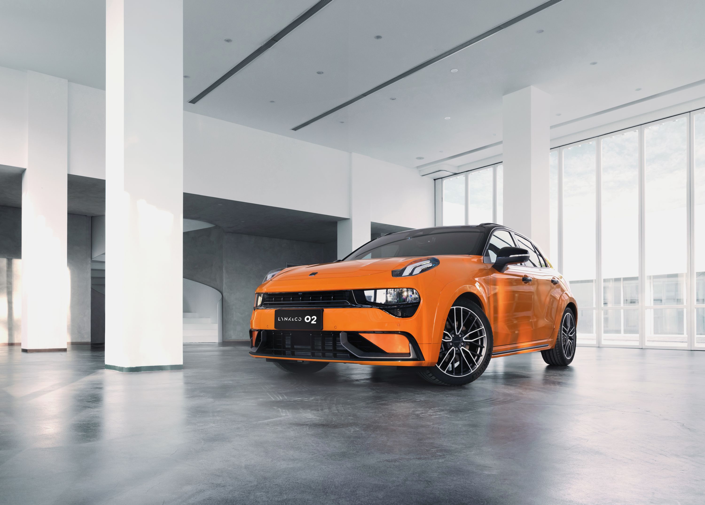 Download Vehicle Lynk & Co 02 Hatchback HD Wallpaper