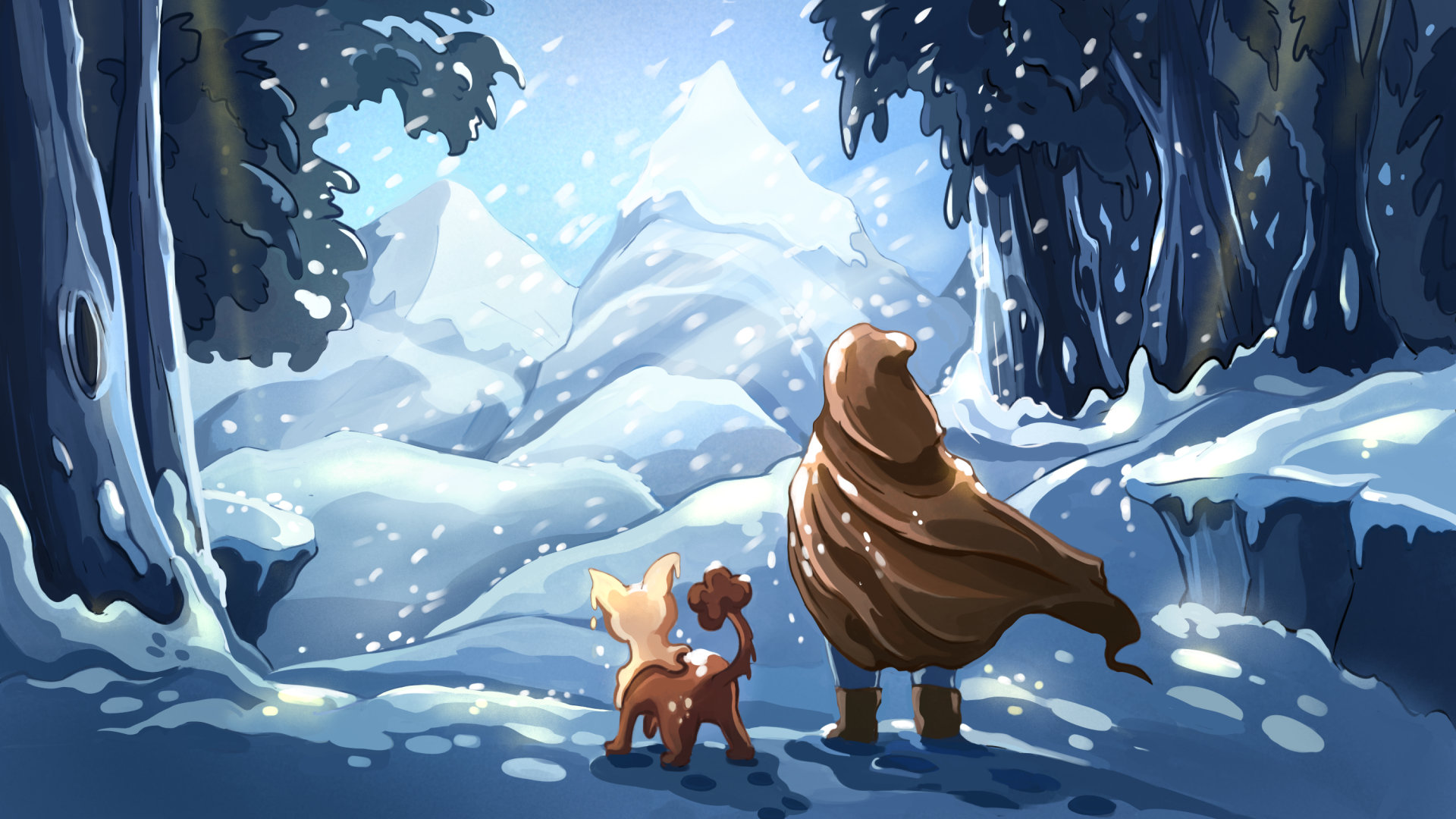 Video Game Monster Sanctuary HD Wallpaper
