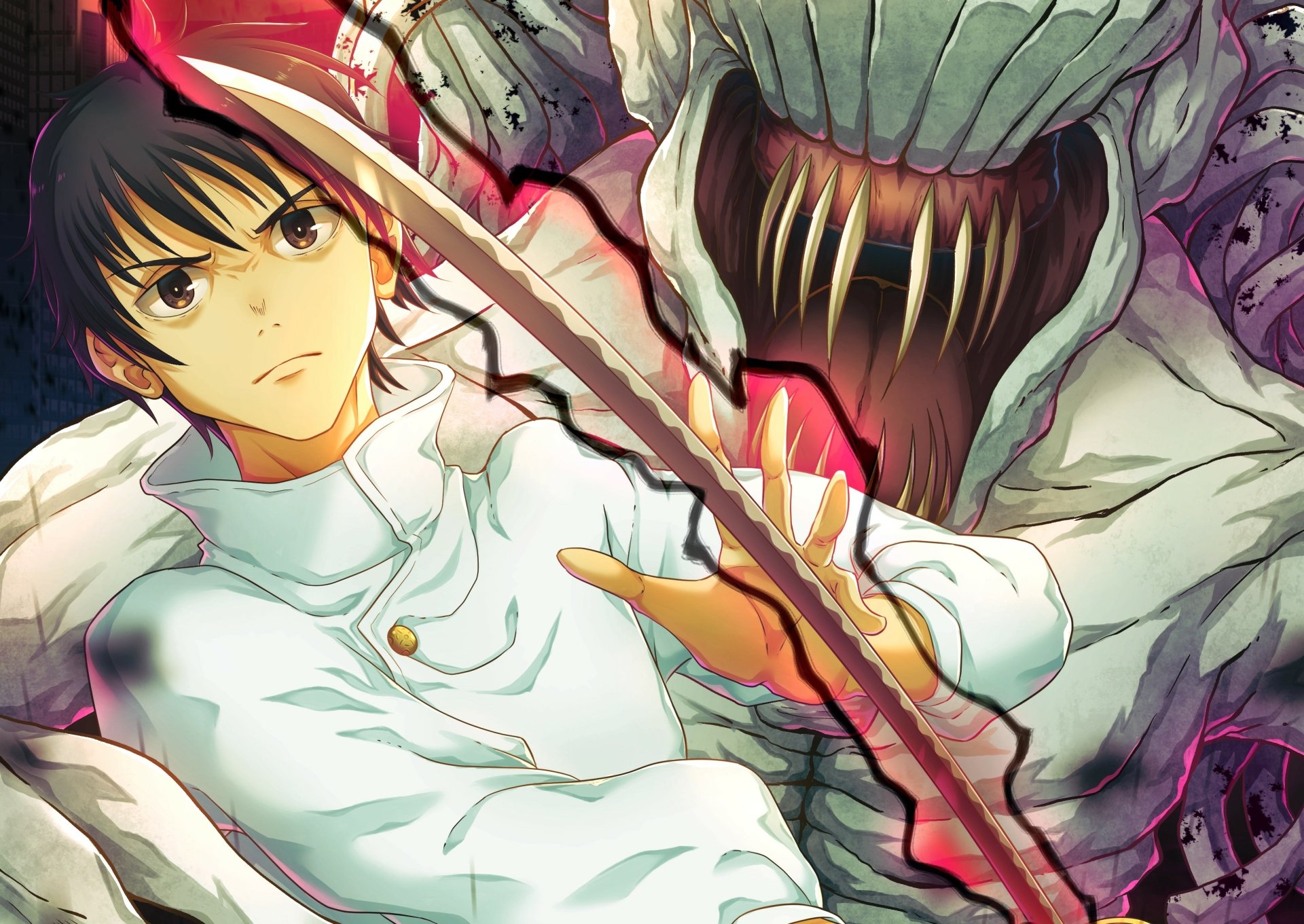 Download Yuta Okkotsu Anime Jujutsu Kaisen 0 HD Wallpaper by Zephx