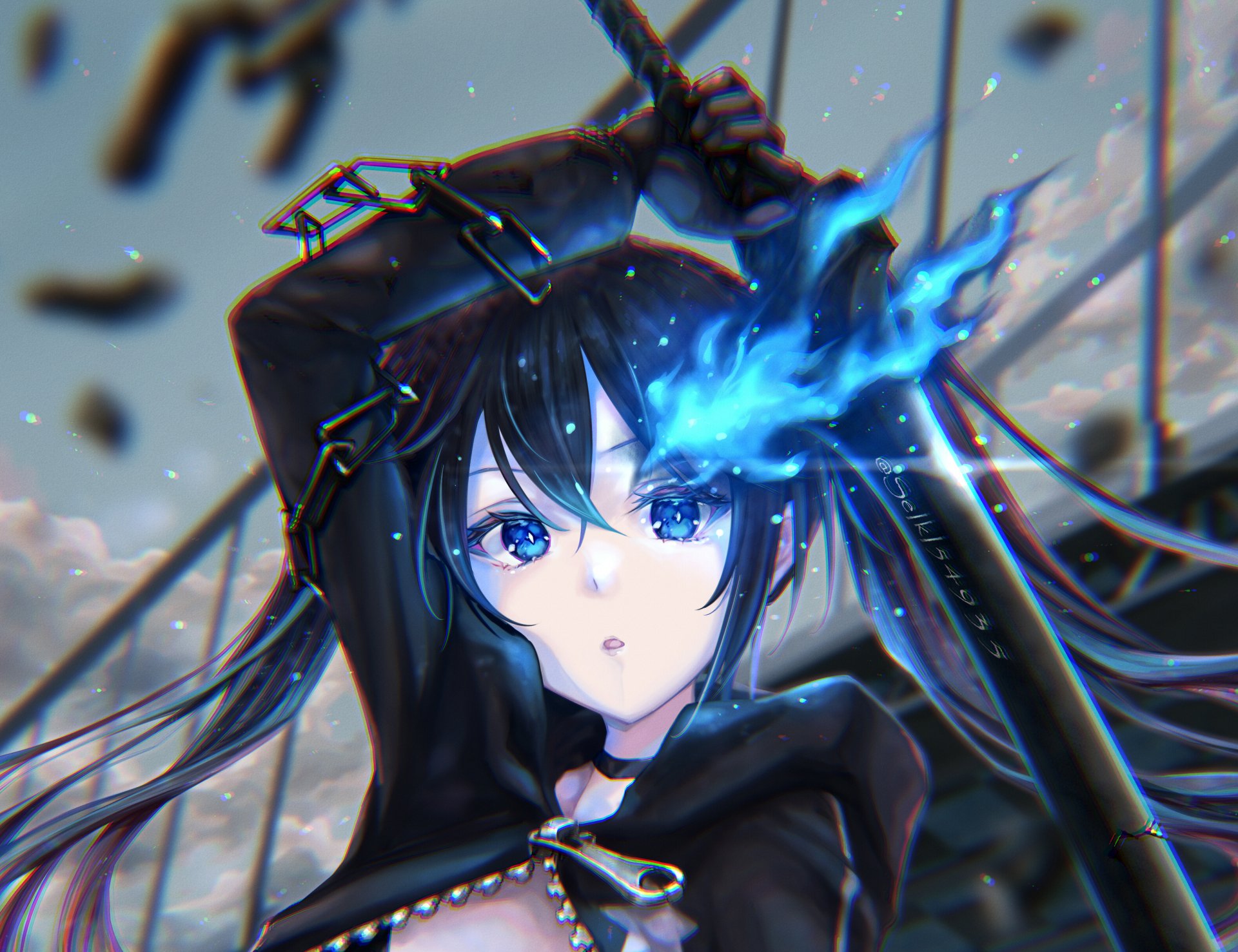 Download Black Rock Shooter Anime Black ★★ Rock Shooter : Dawn Fall HD ...
