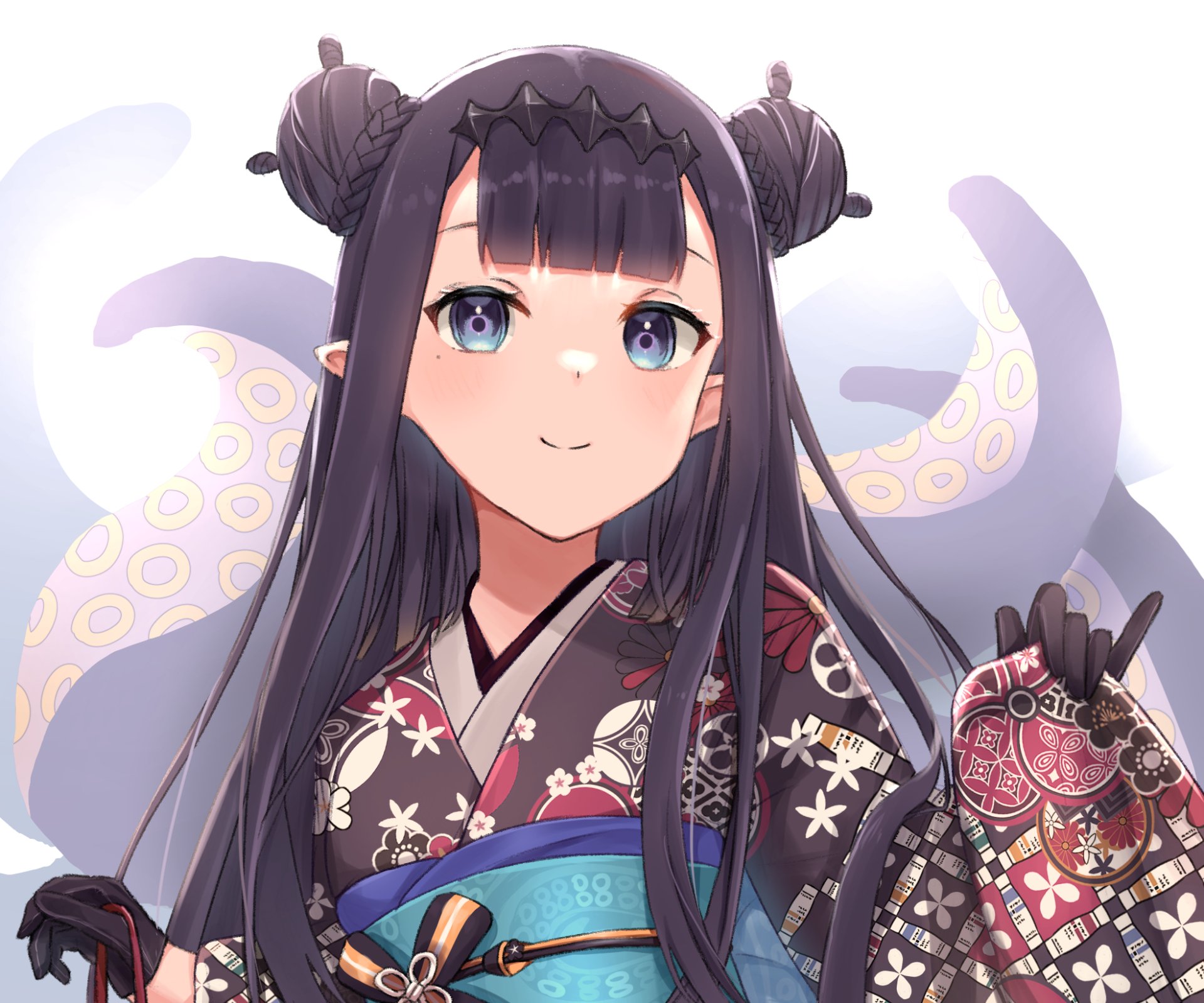 Download Hololive Ninomae Ina'nis Anime Virtual Youtuber HD Wallpaper